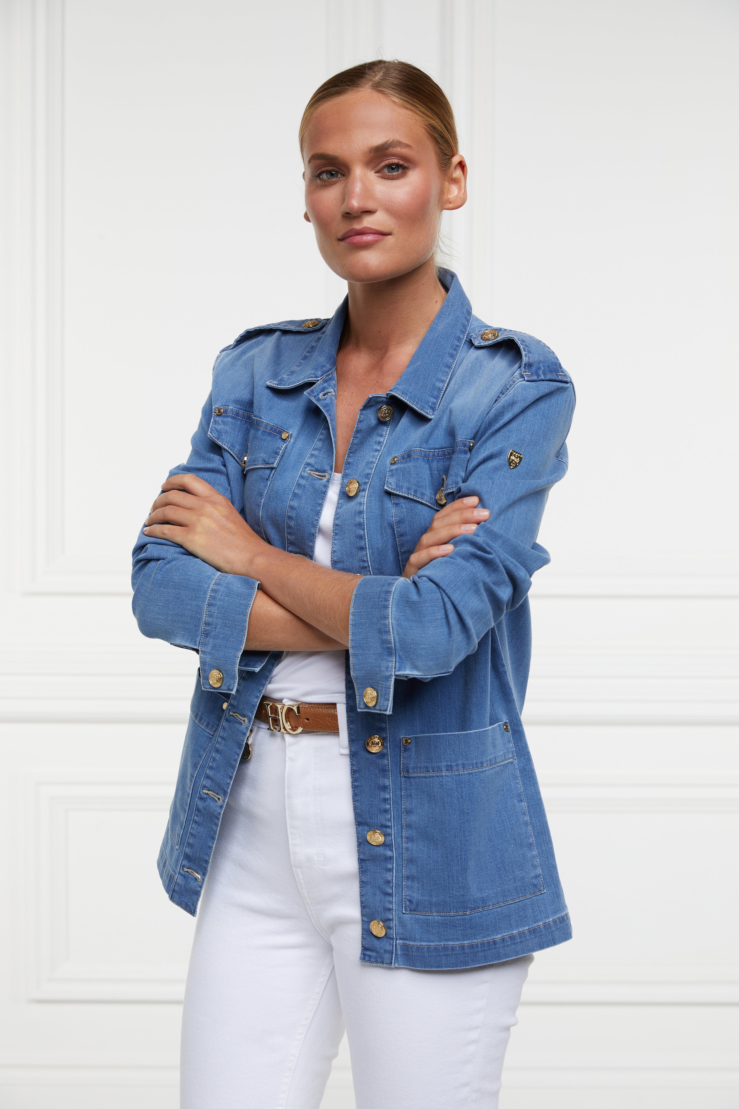 Artillery Jacket (Denim) – Holland Cooper