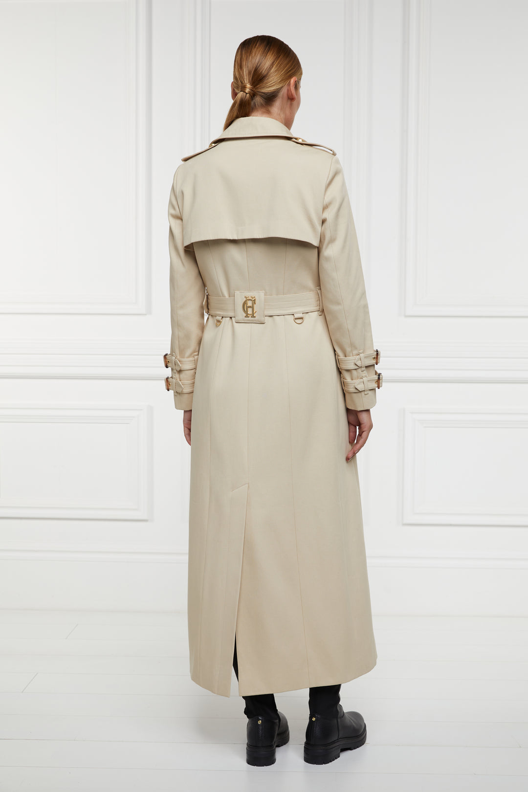 Gatcombe Full Length Trench Coat (Stone) – Holland Cooper