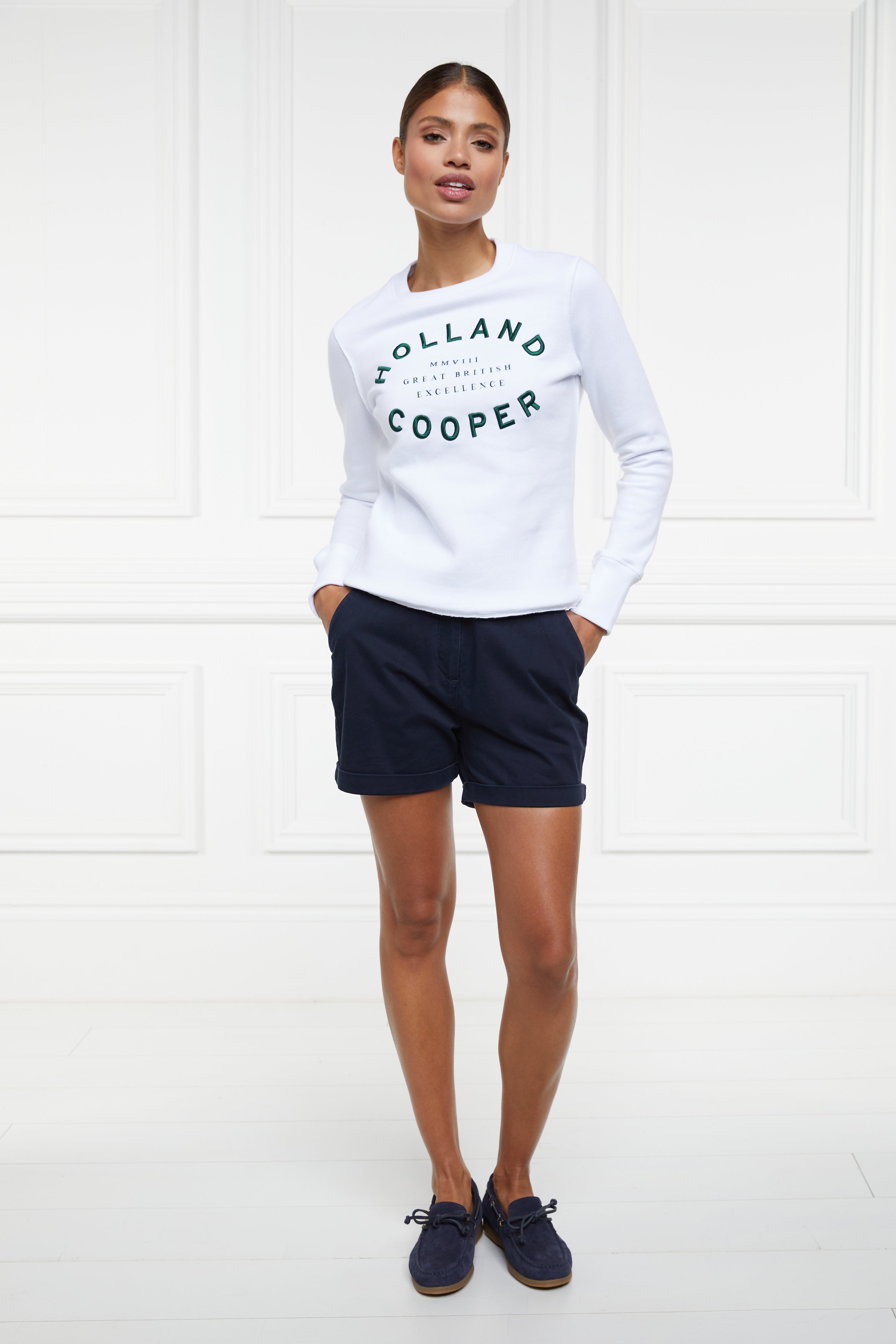Varsity Crew (White) – Holland Cooper