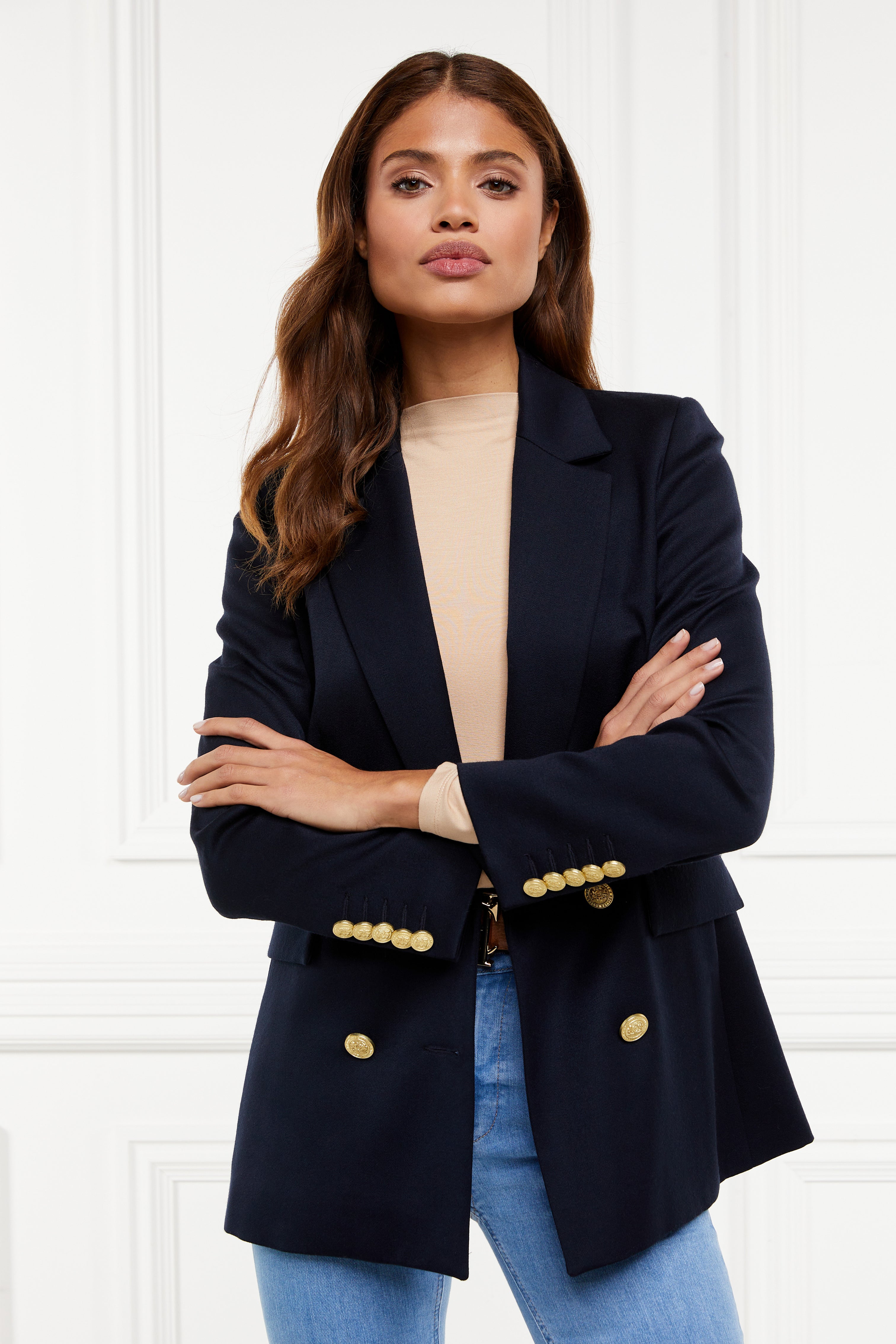 Harper Long Sleeve Bodysuit (Light Camel) – Holland Cooper