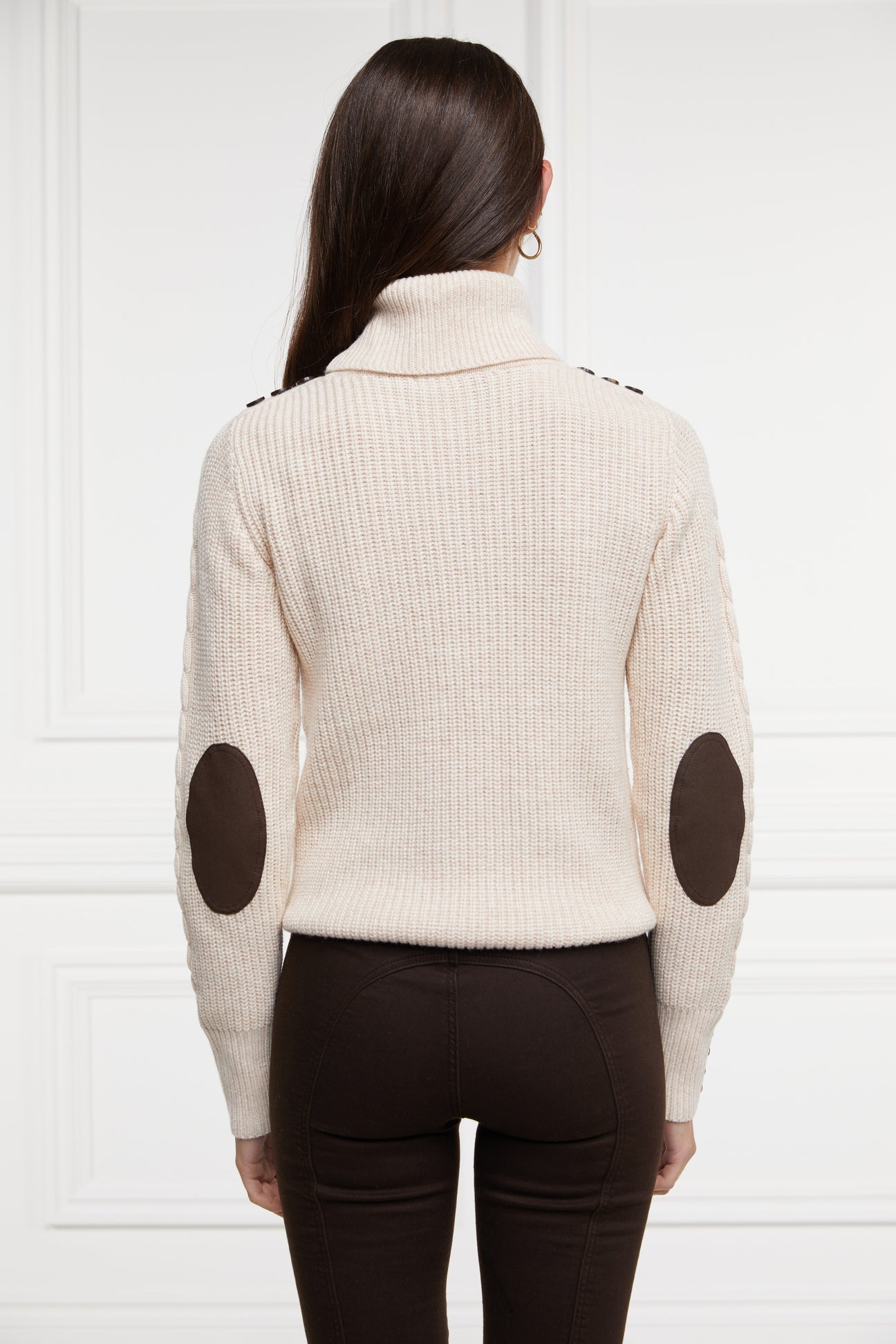 Country Roll Neck Knit (Oatmeal) – Holland Cooper