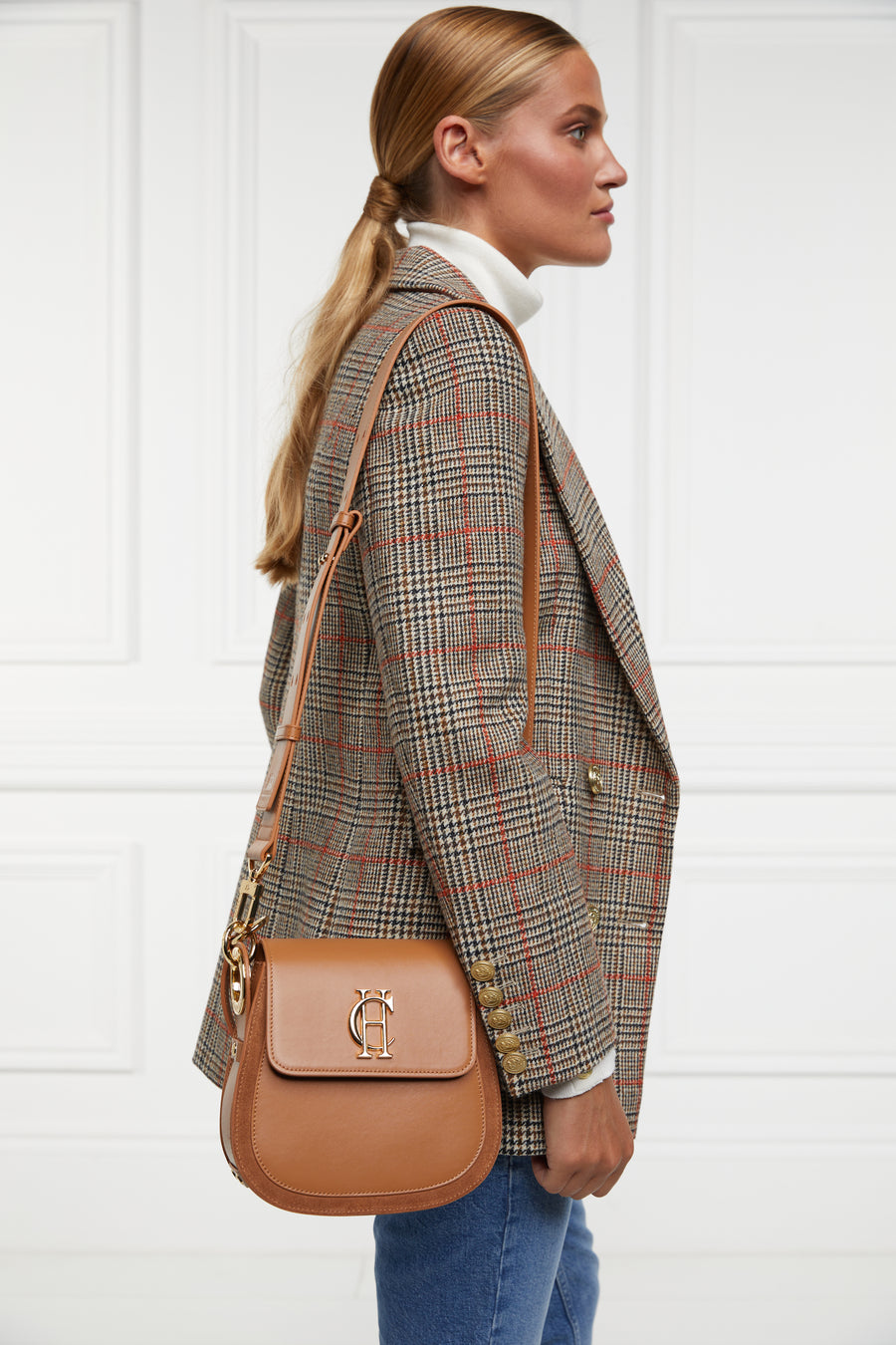 Chelsea Saddle Bag (Tan) – Holland Cooper