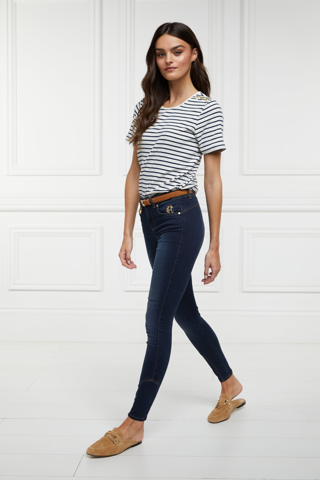 Mid-Rise Jodhpur Jean (Deep Indigo) – Holland Cooper