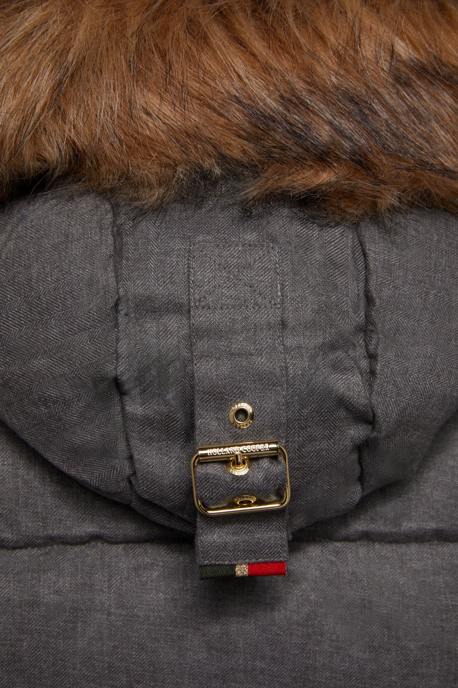 Cervinia Puffer (Light Grey Tweed) – Holland Cooper