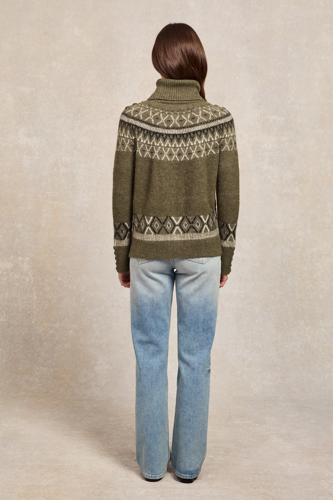 Fairisle Knit (Khaki) – Holland Cooper
