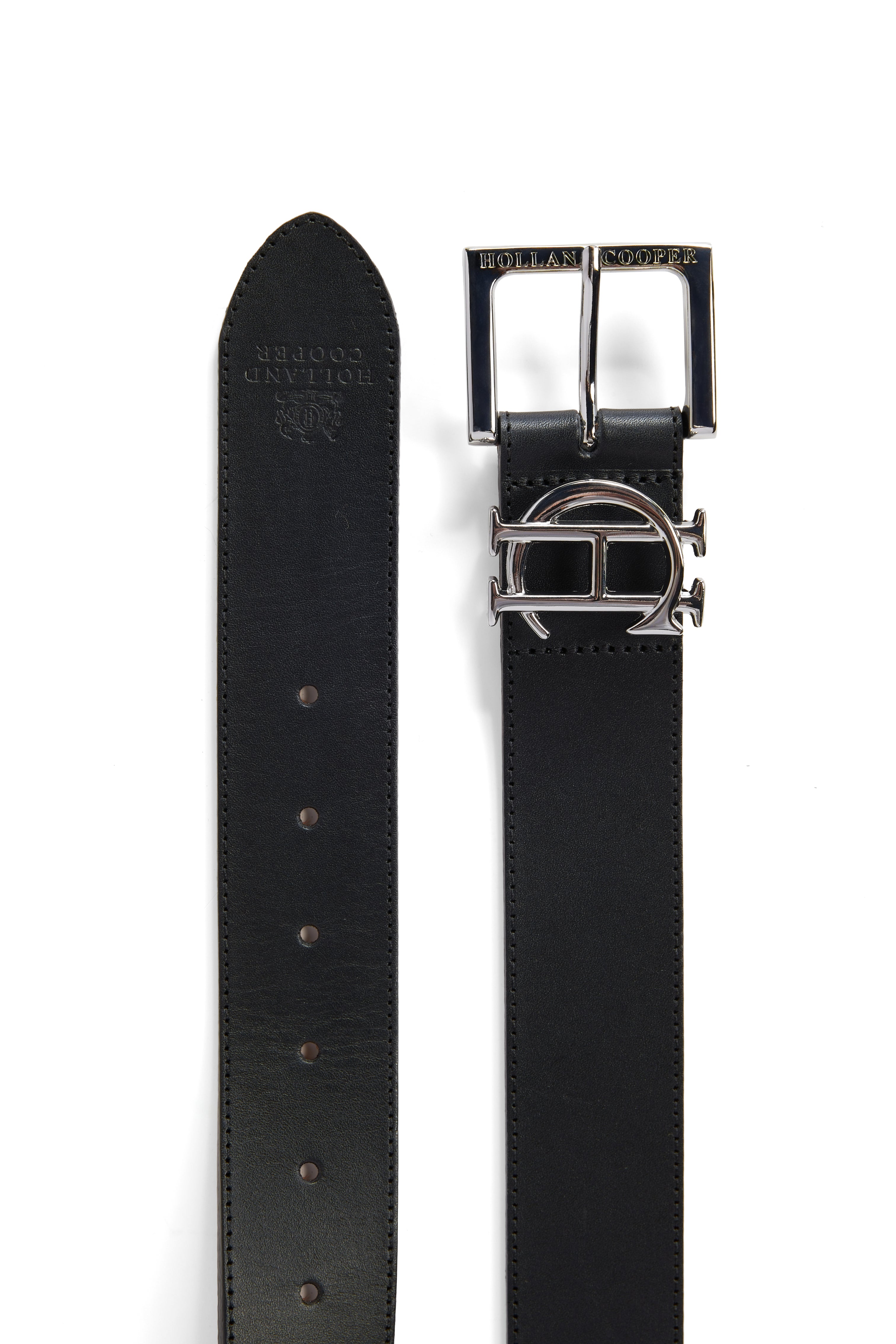 HC Classic Belt (Black Silver) – Holland Cooper