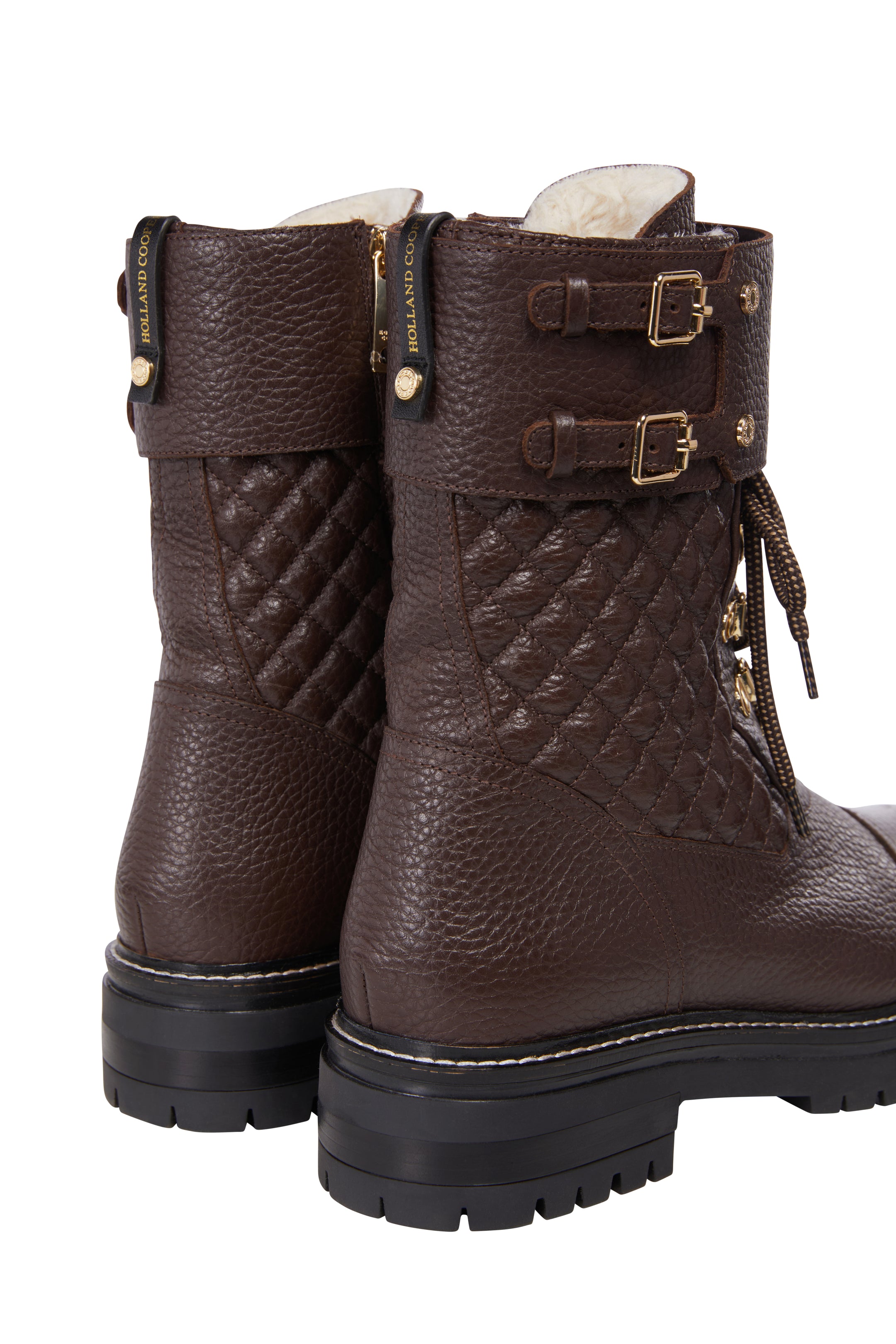 Camden Biker Boot (Chocolate) – Holland Cooper