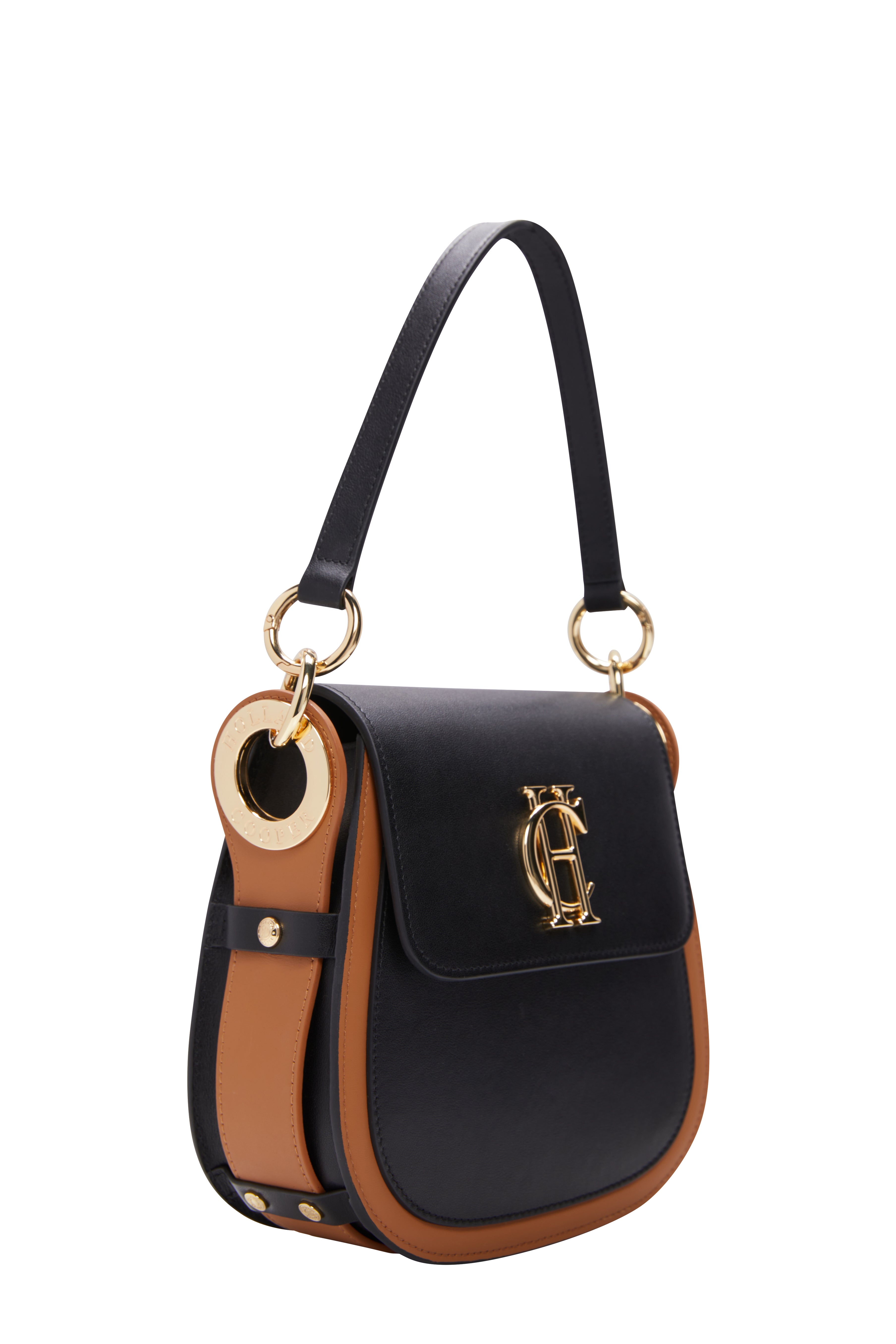 Chelsea Saddle Bag (Black Tan) – Holland Cooper