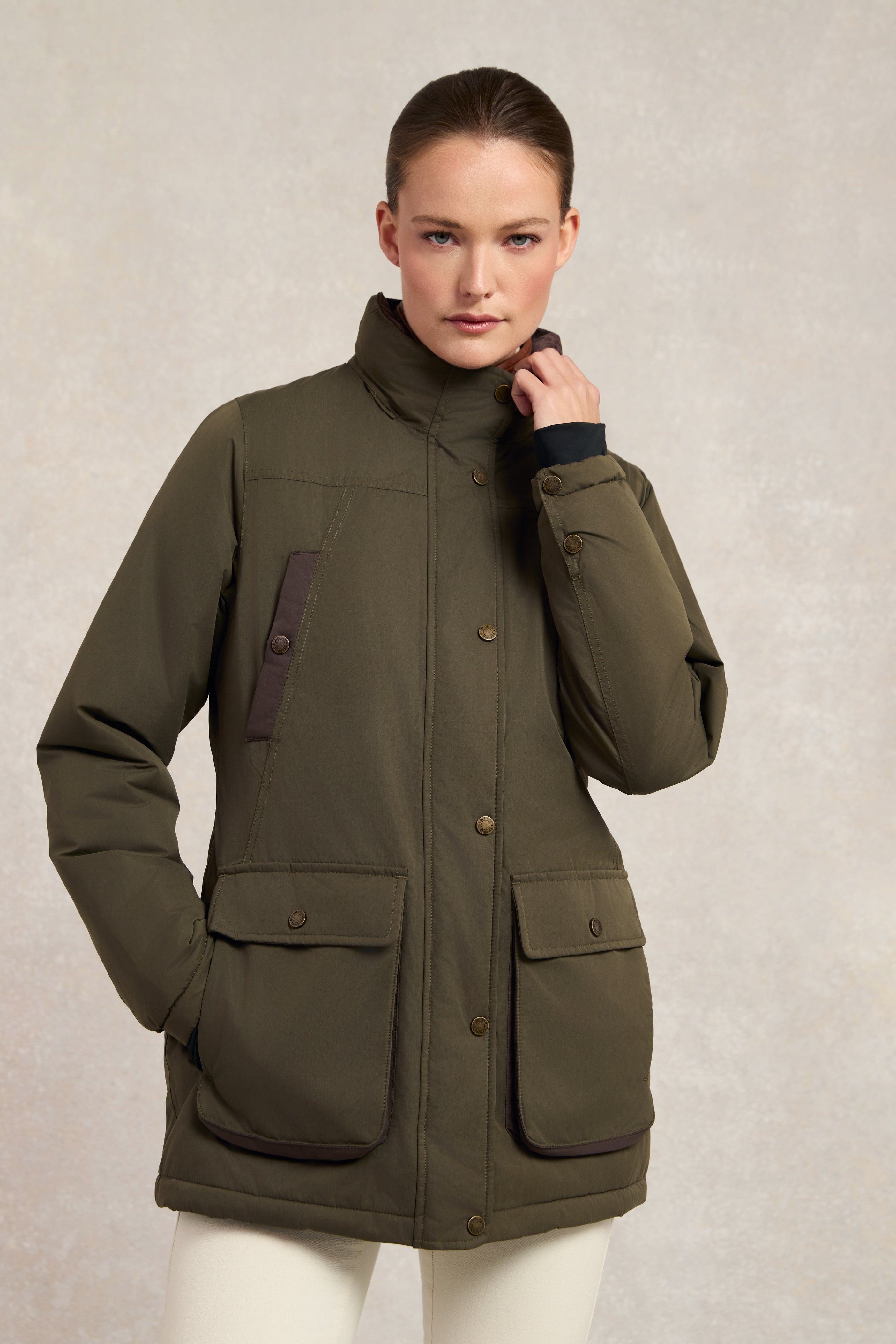 Stamford Country Coat (Khaki) – Holland Cooper