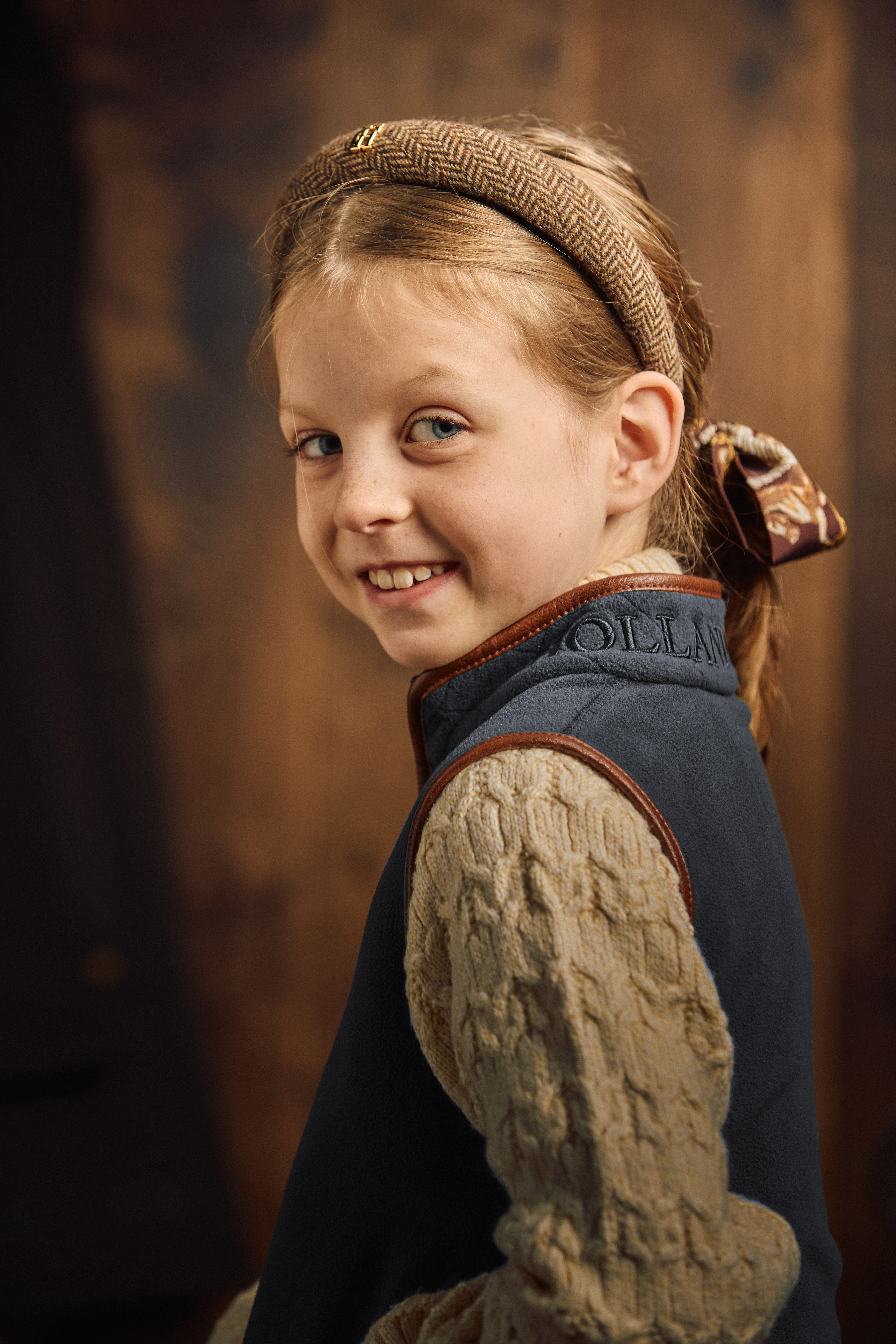 Little Country Fleece Gilet (Ink Navy) – Holland Cooper