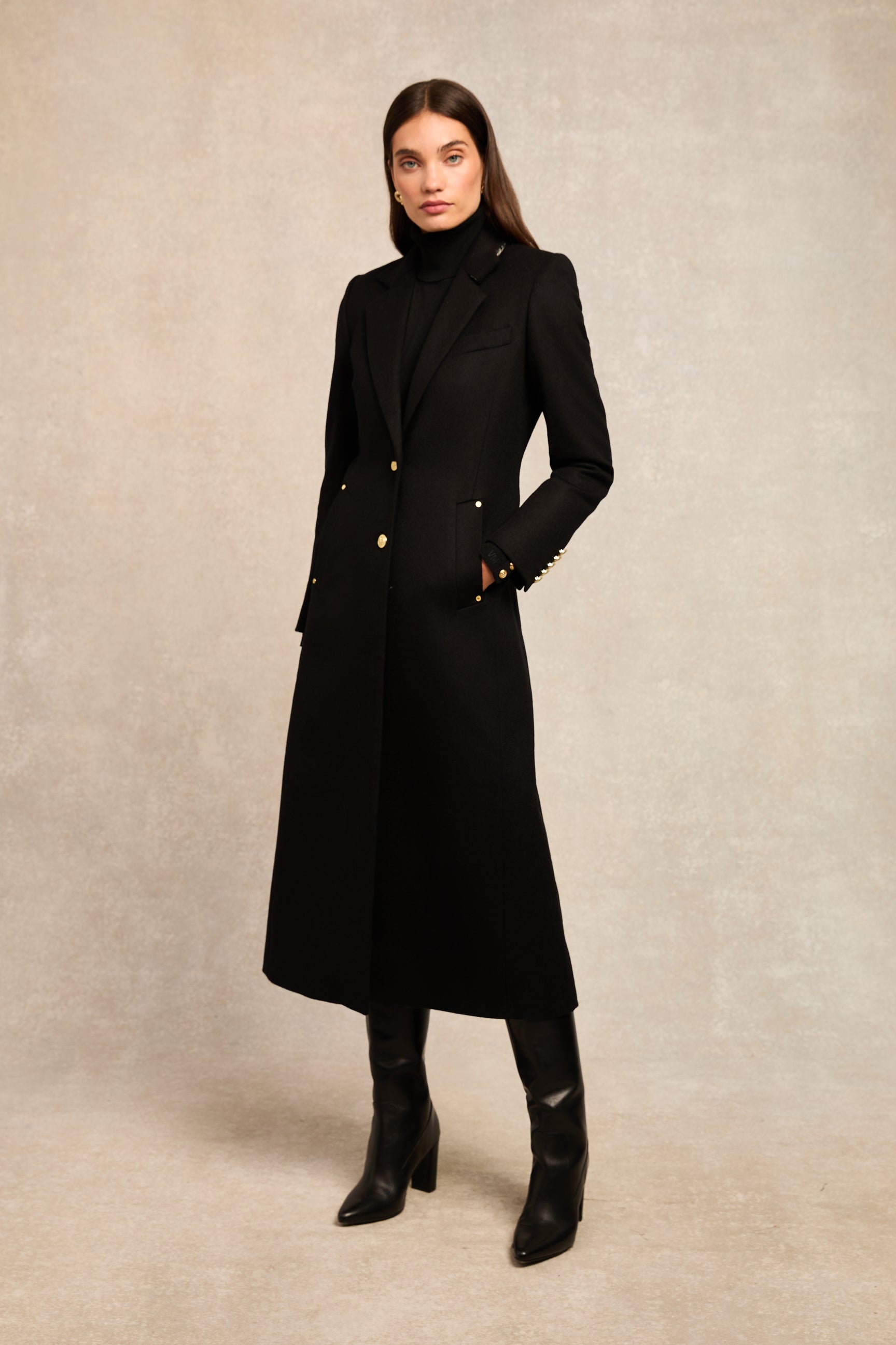 Full Length Regency Coat (Soft Black) – Holland Cooper