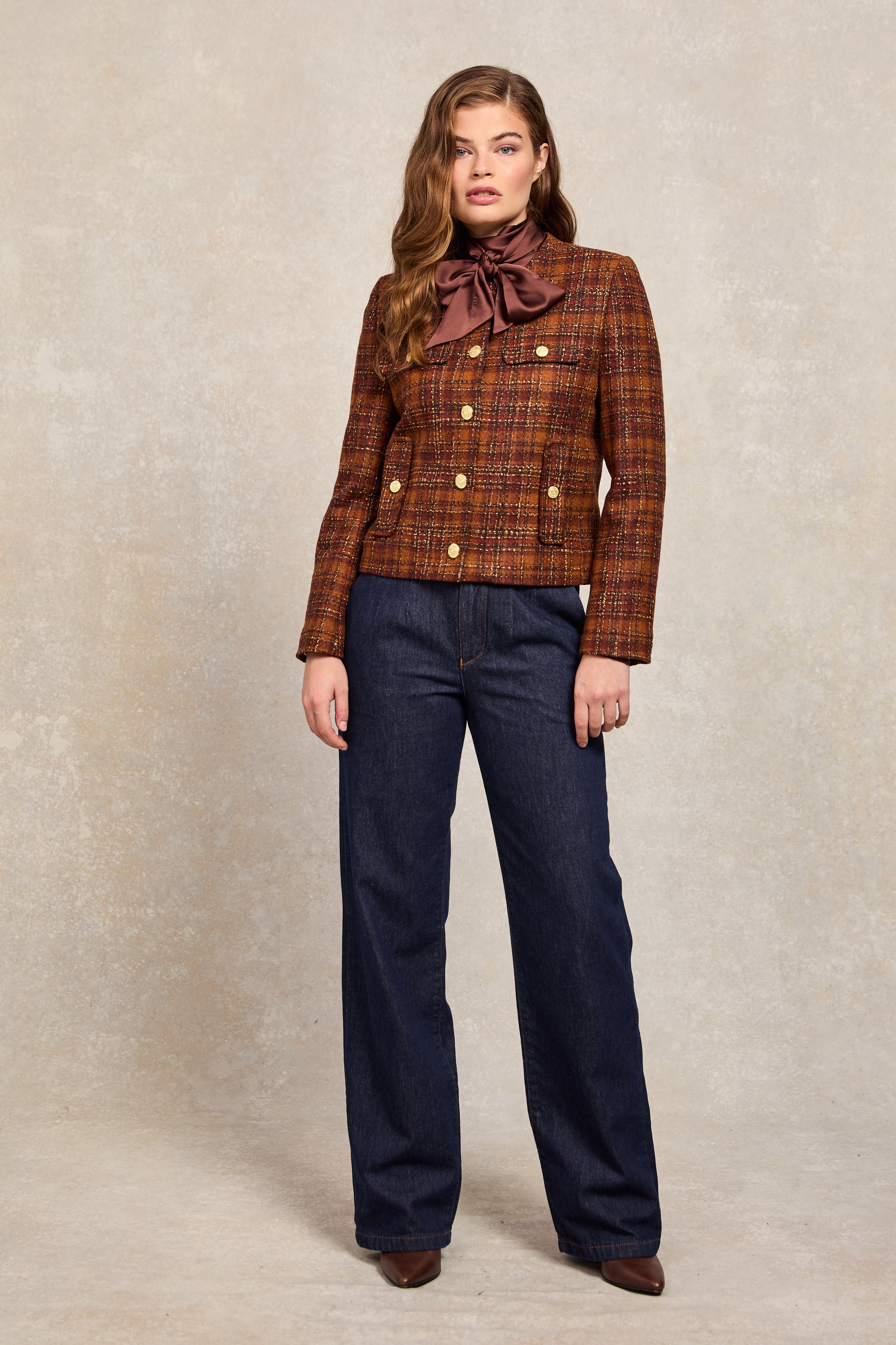 Chelsea Jacket (Amber Tweed) – Holland Cooper