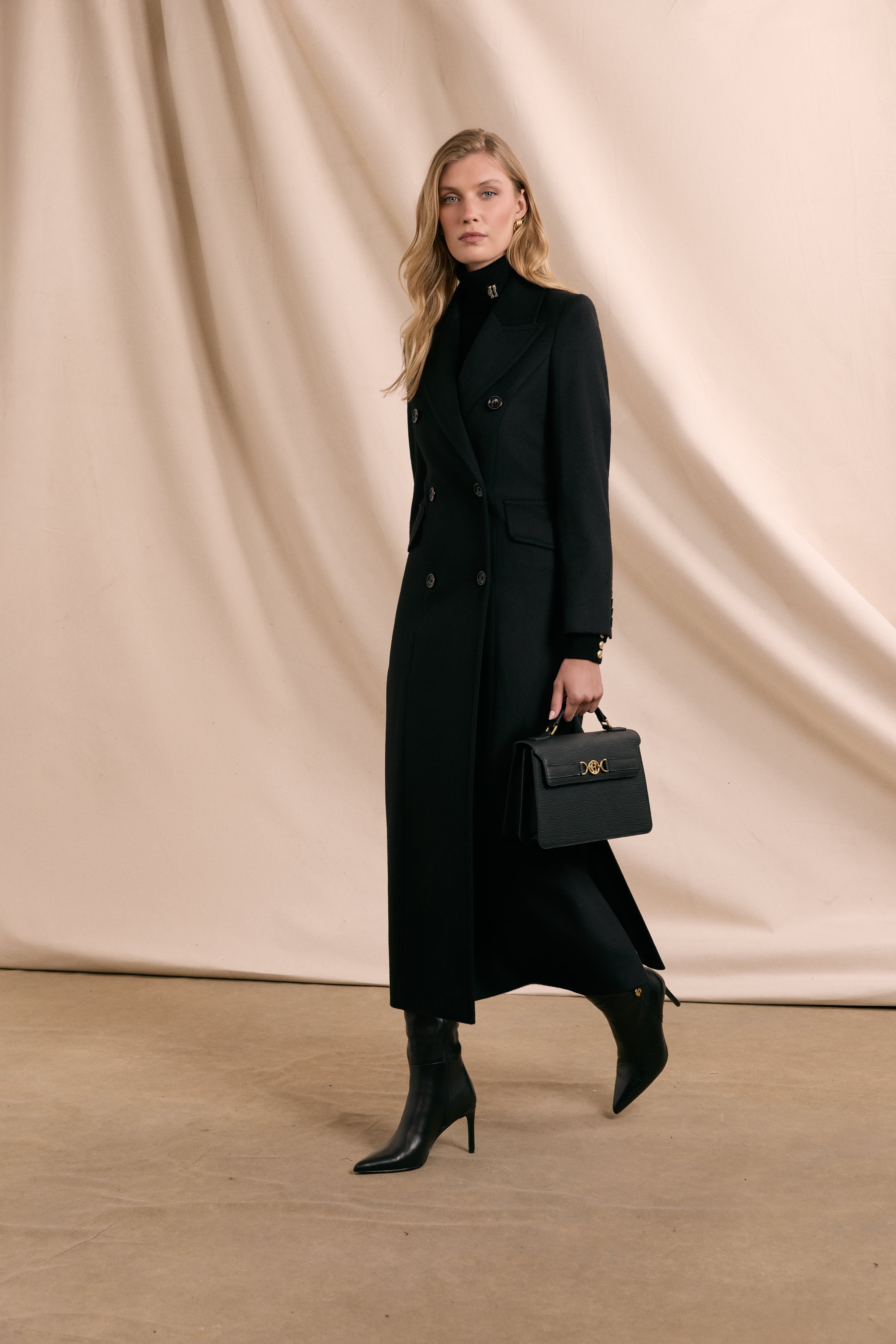 The Trinity Coat (Soft Black) – Holland Cooper