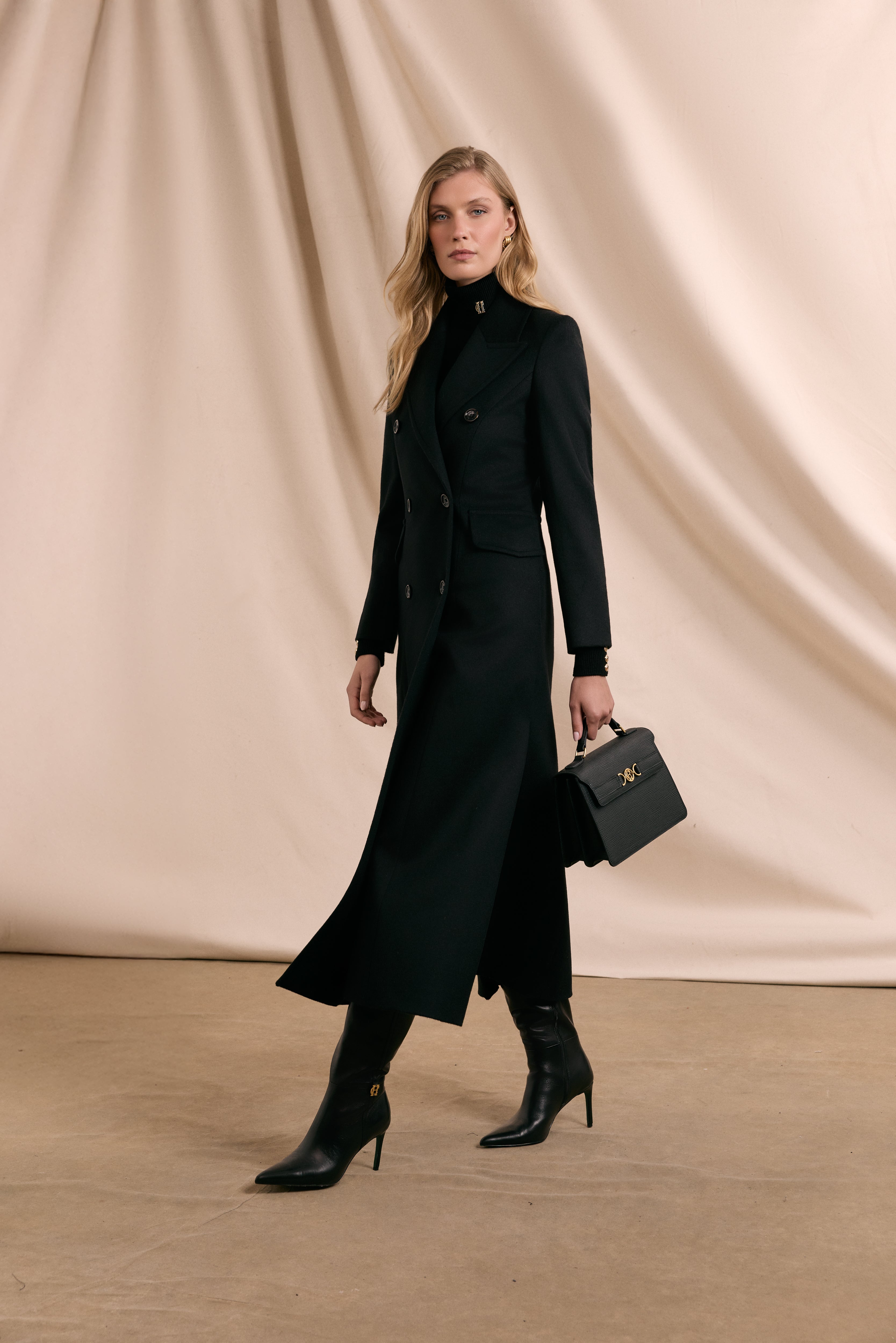 The Trinity Coat (Soft Black) – Holland Cooper