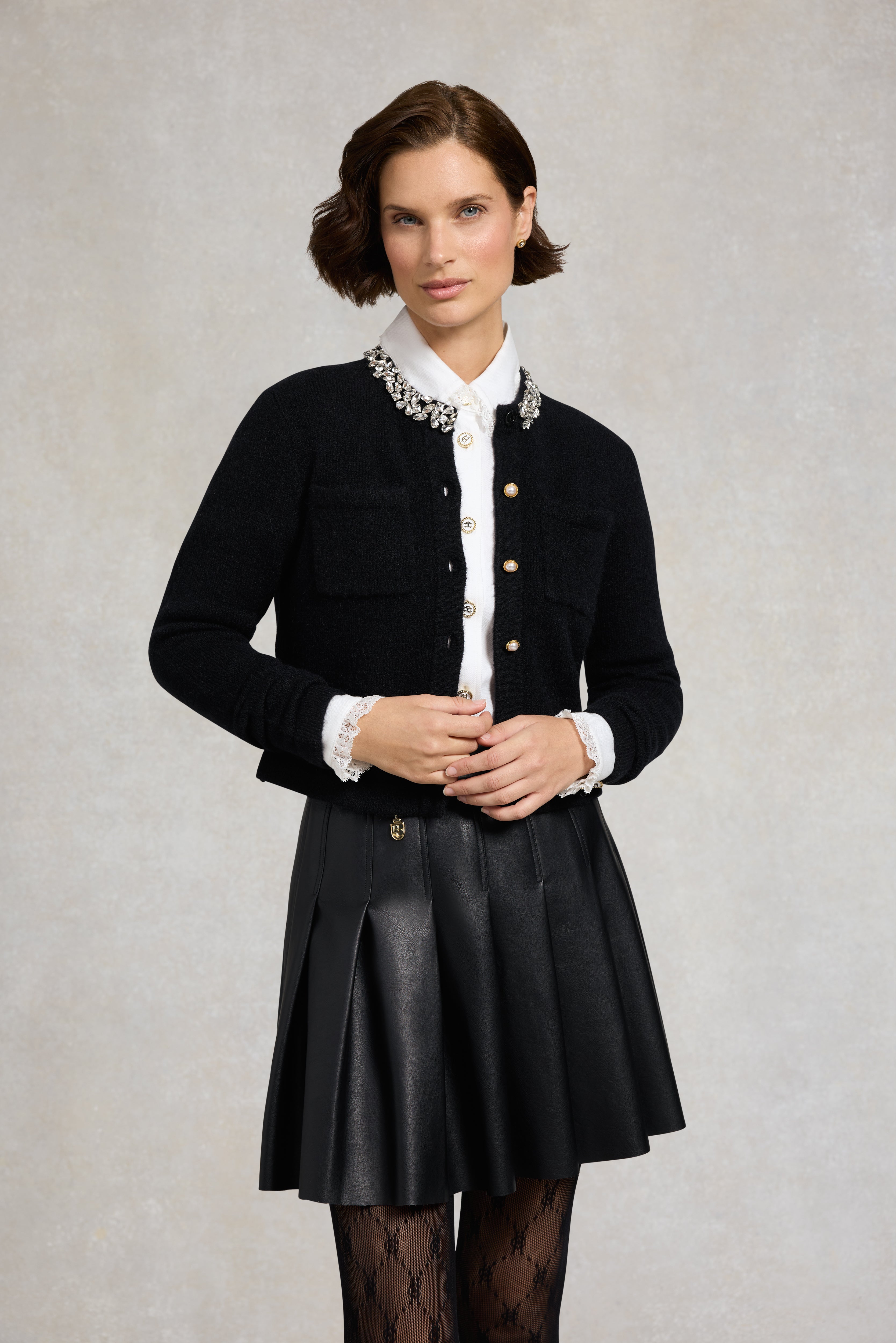 Matilda Cardigan (Black) – Holland Cooper