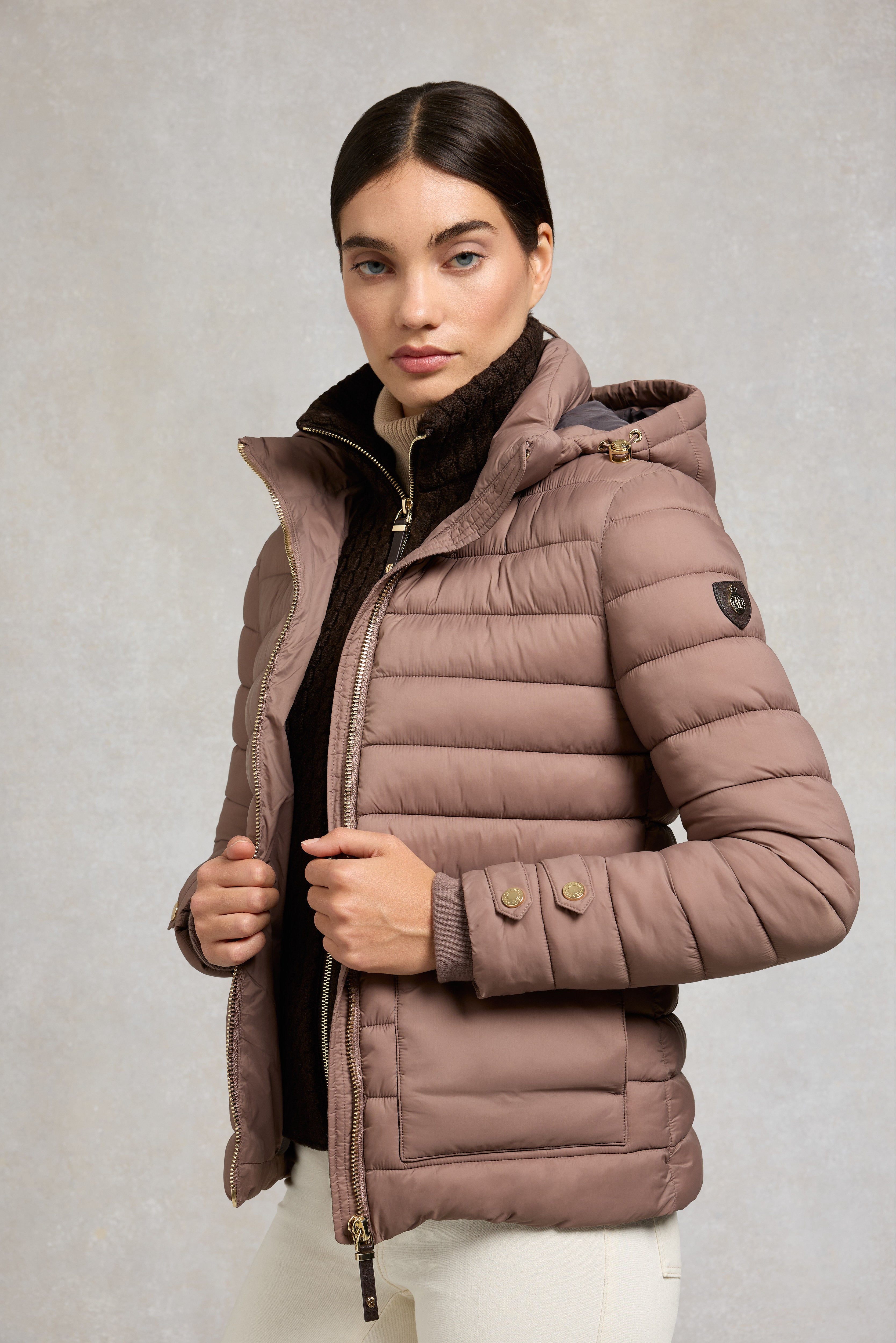Pearson Hybrid Jacket (Mushroom) – Holland Cooper
