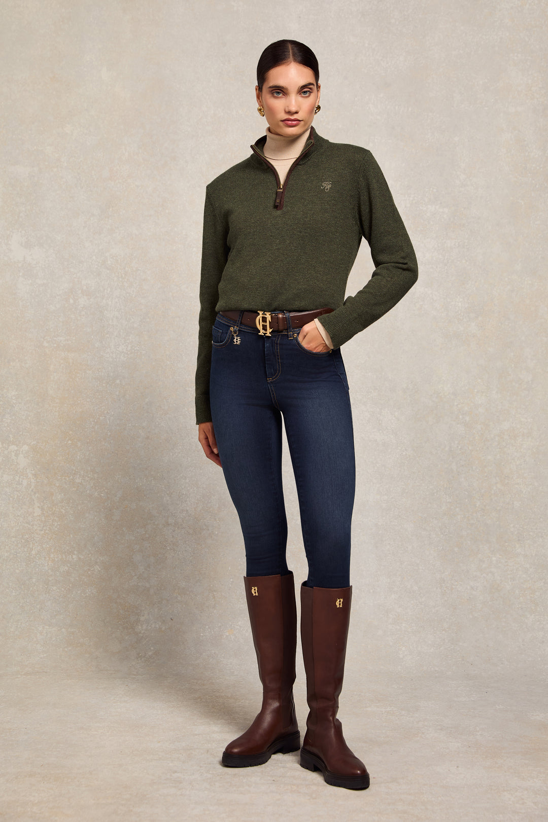 Contour Skinny Jean (Deep Indigo) – Holland Cooper
