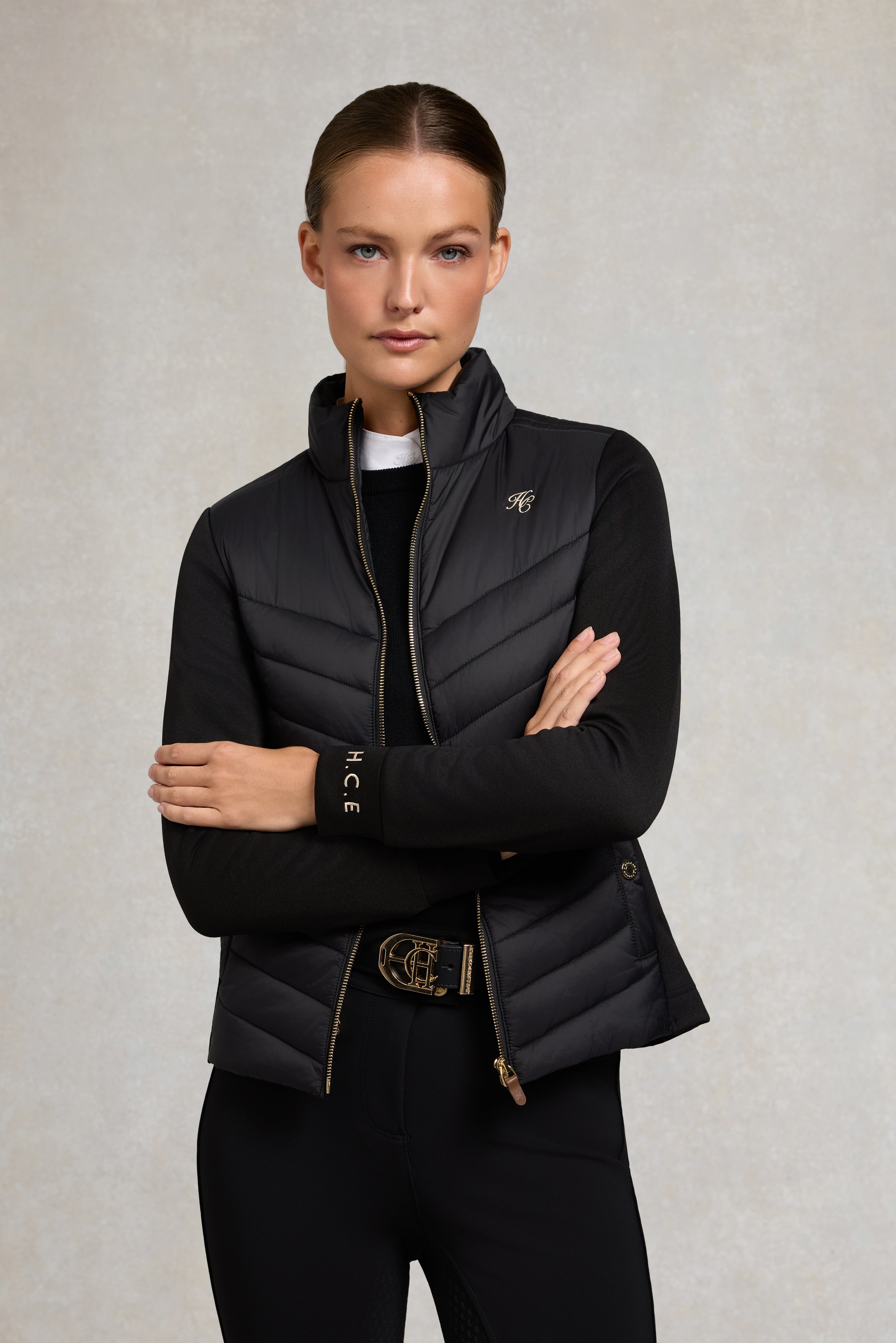 Hybrid Equestrian Jacket (Black) – Holland Cooper