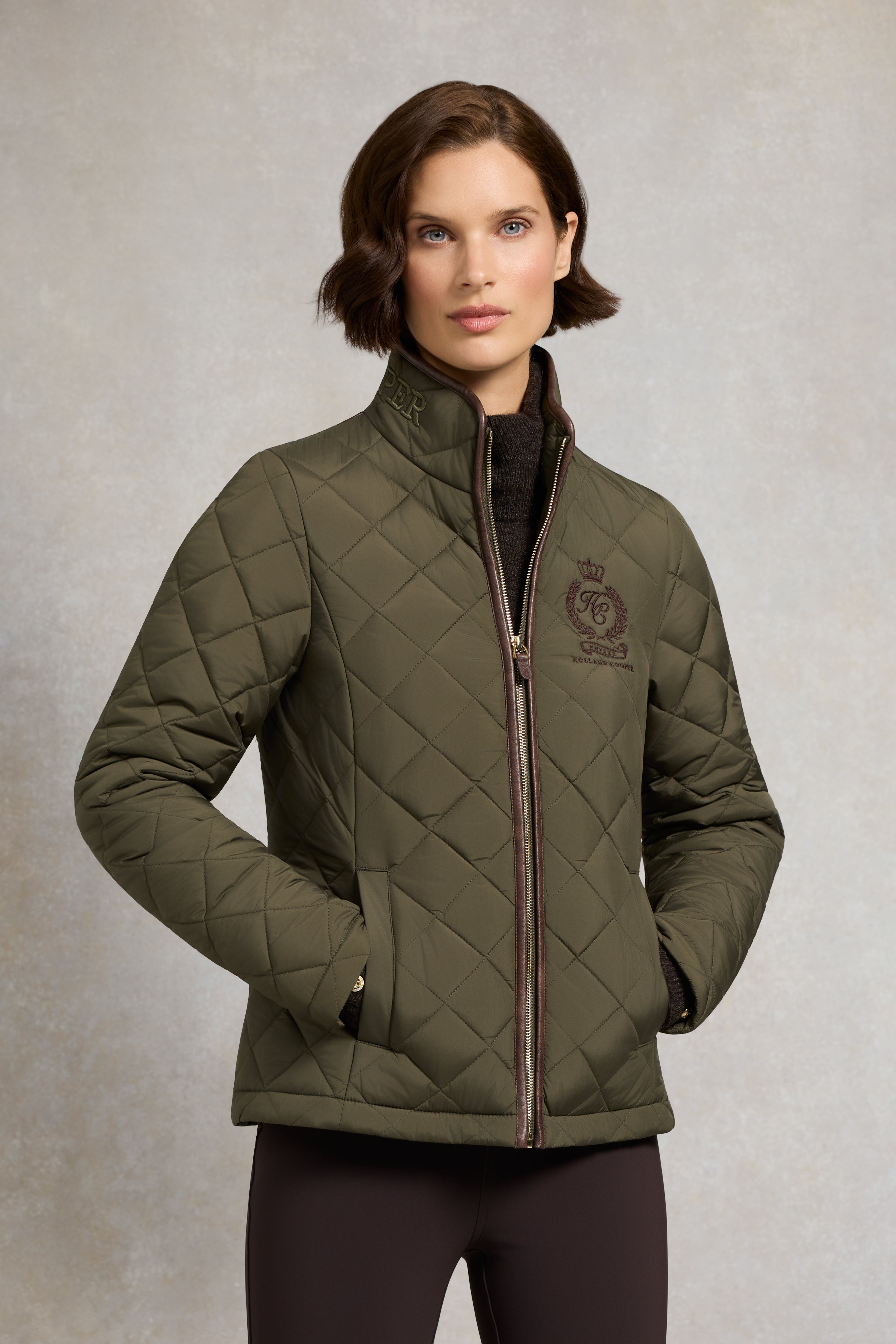 Lightweight Country Jacket (Khaki) – Holland Cooper