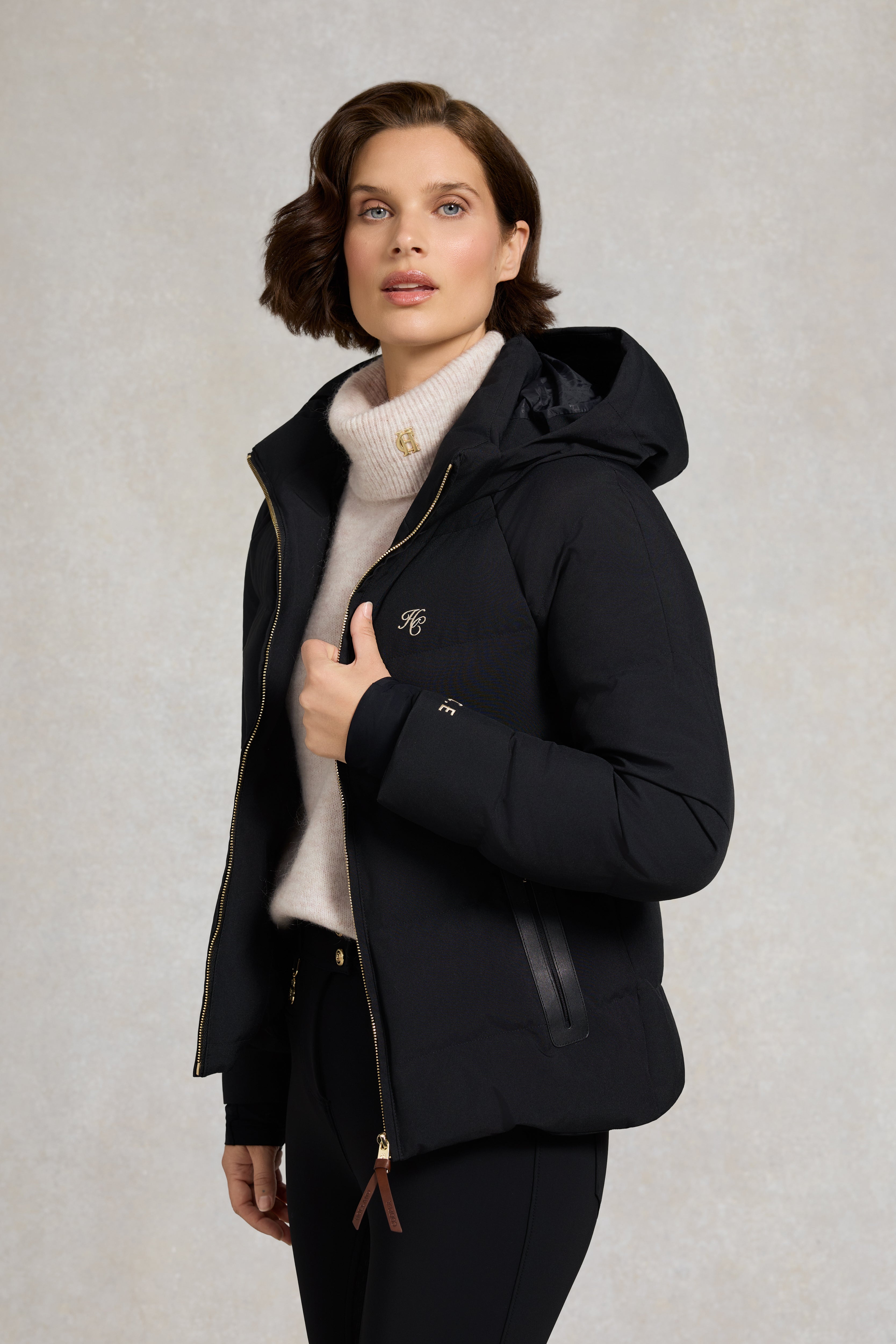 Chiltern Yard Jacket (Black) – Holland Cooper