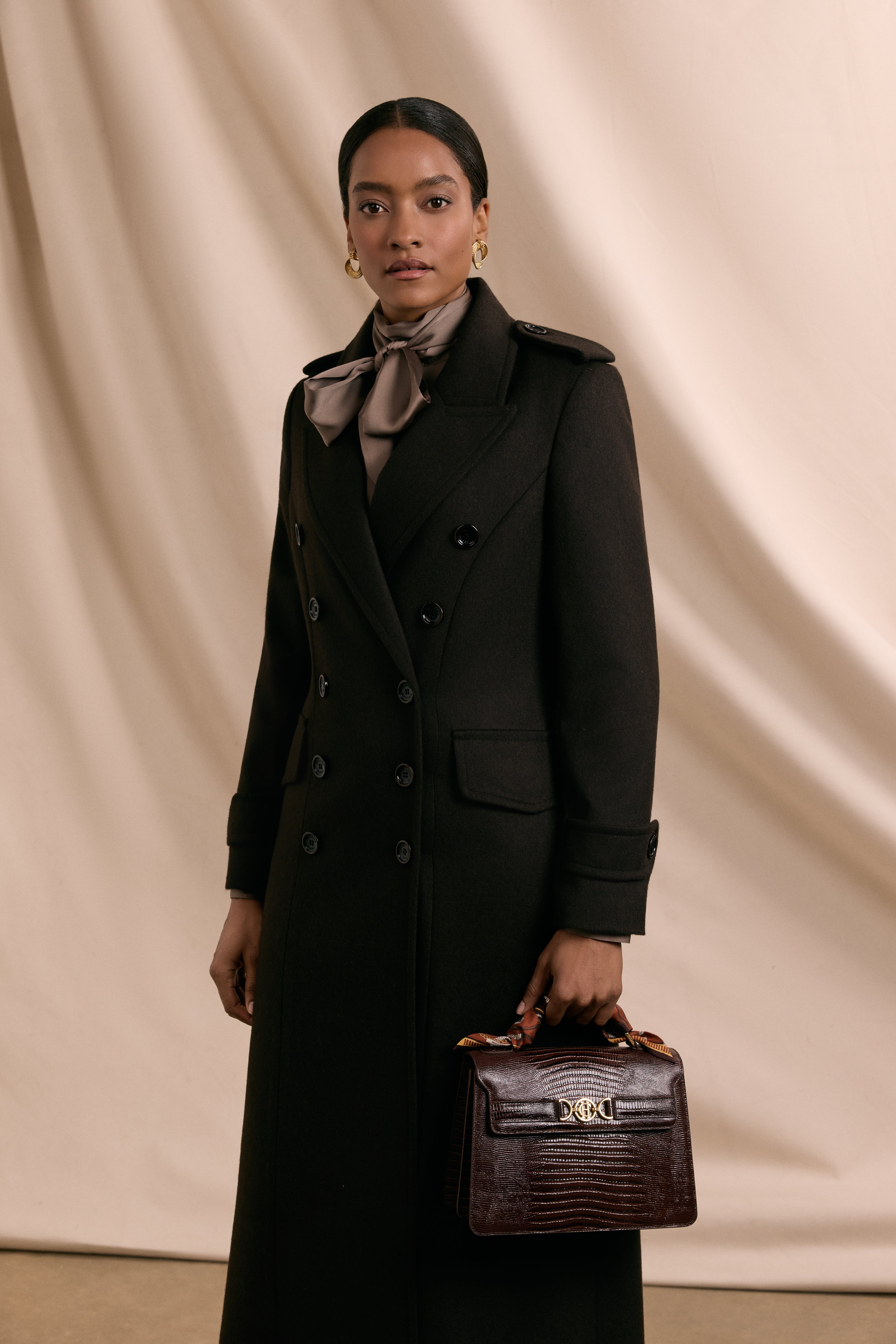 The Great Coat (Chocolate) – Holland Cooper