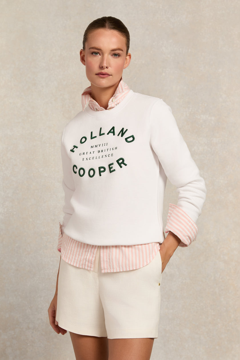 Varsity Crew (White) – Holland Cooper