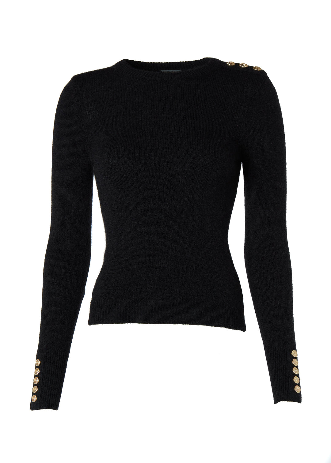 Amy Crew Neck Knit (Black) – Holland Cooper