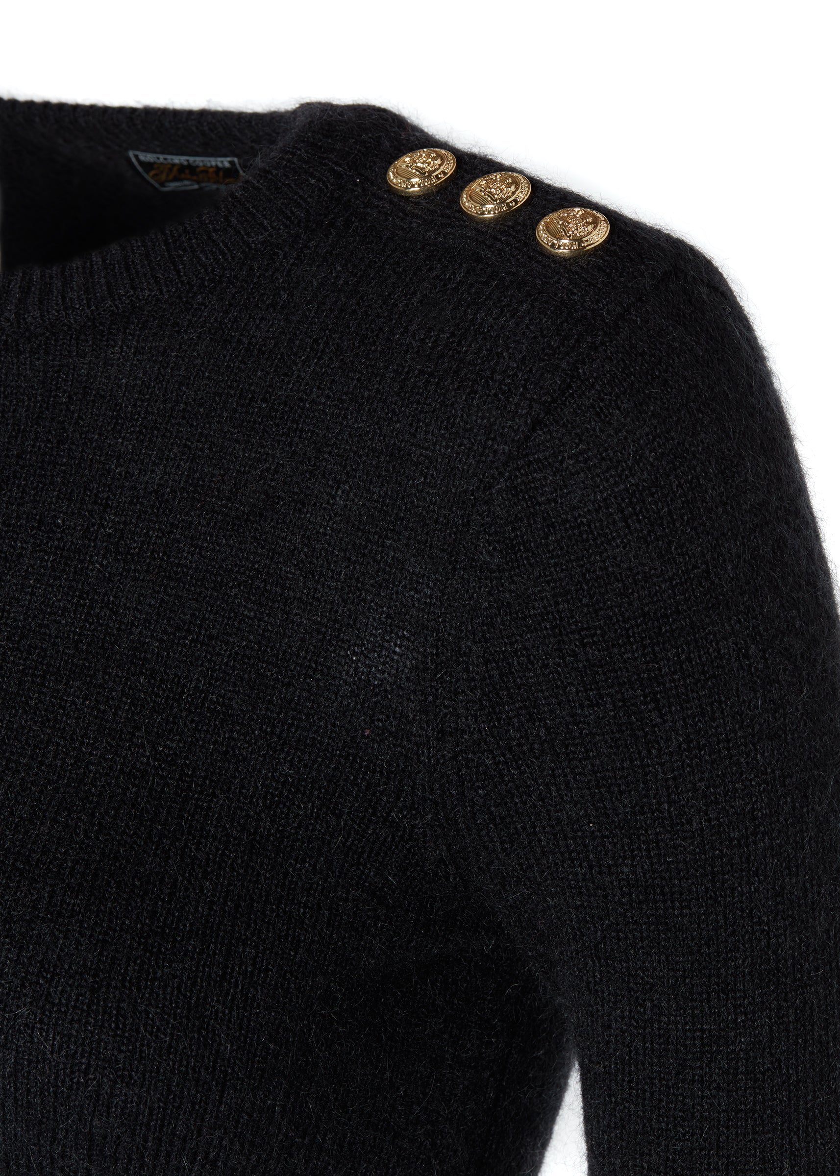 Amy Crew Neck Knit (Black) – Holland Cooper