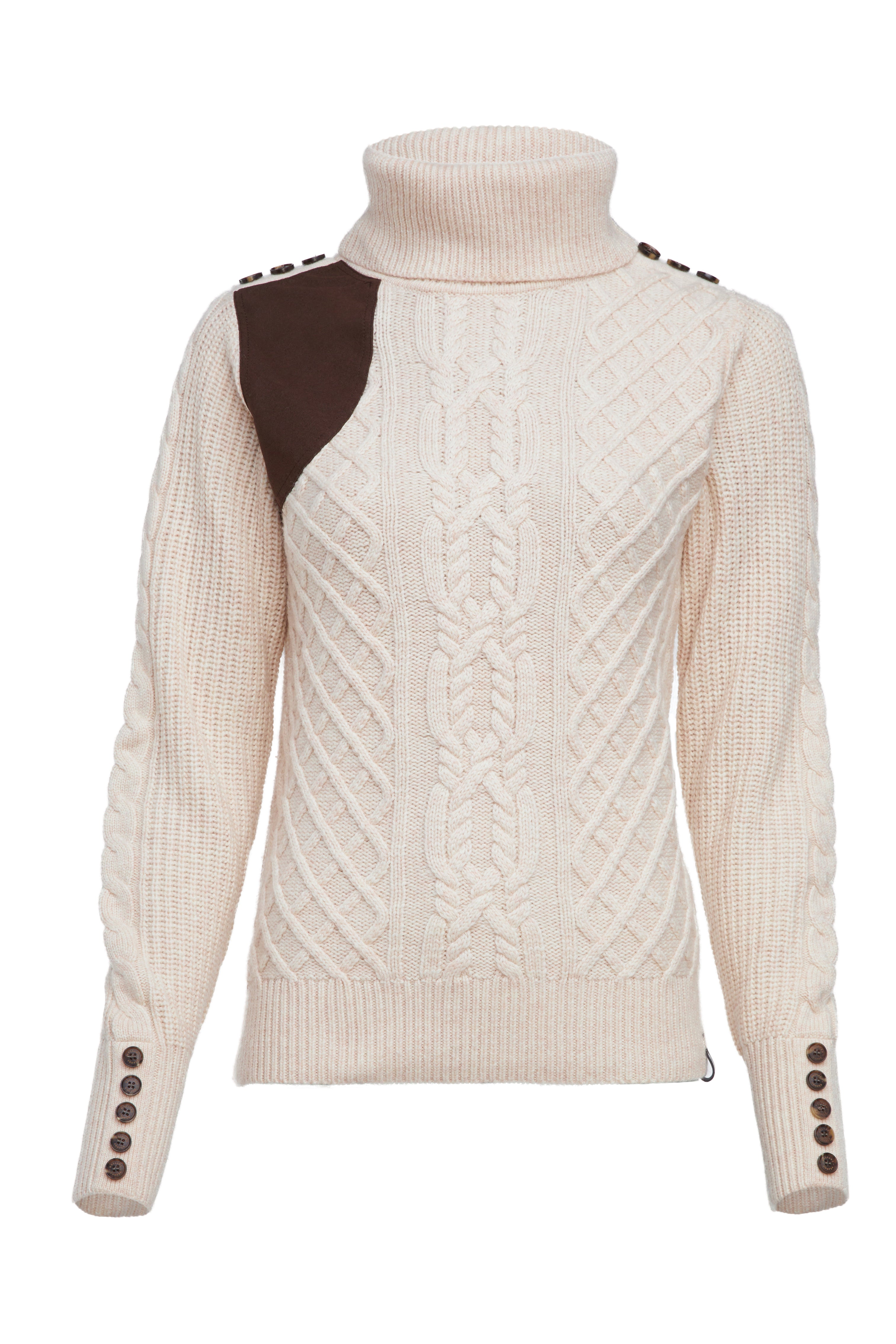 Country Roll Neck Knit (Oatmeal) – Holland Cooper