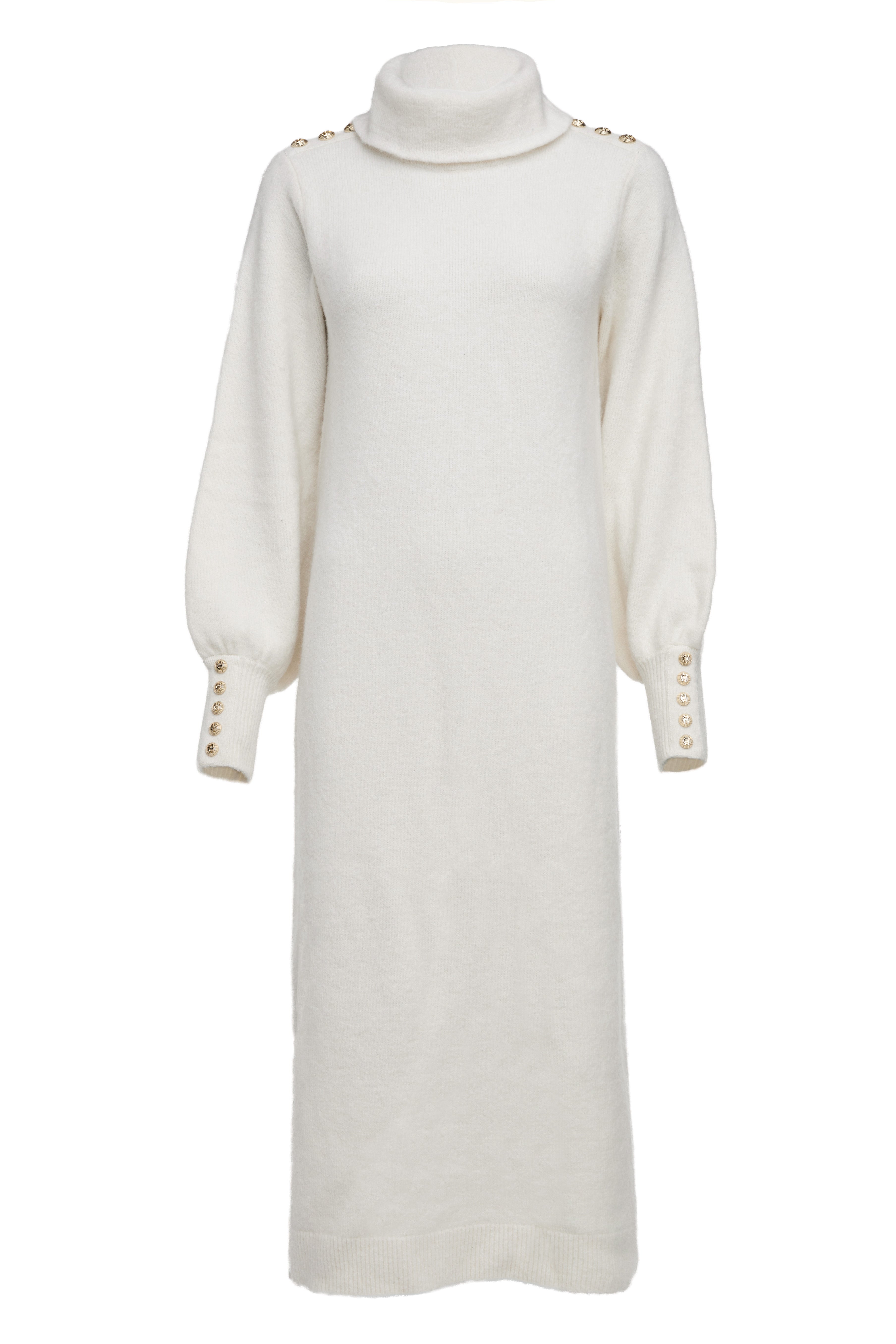 Berkeley Roll Neck Dress (Natural) – Holland Cooper