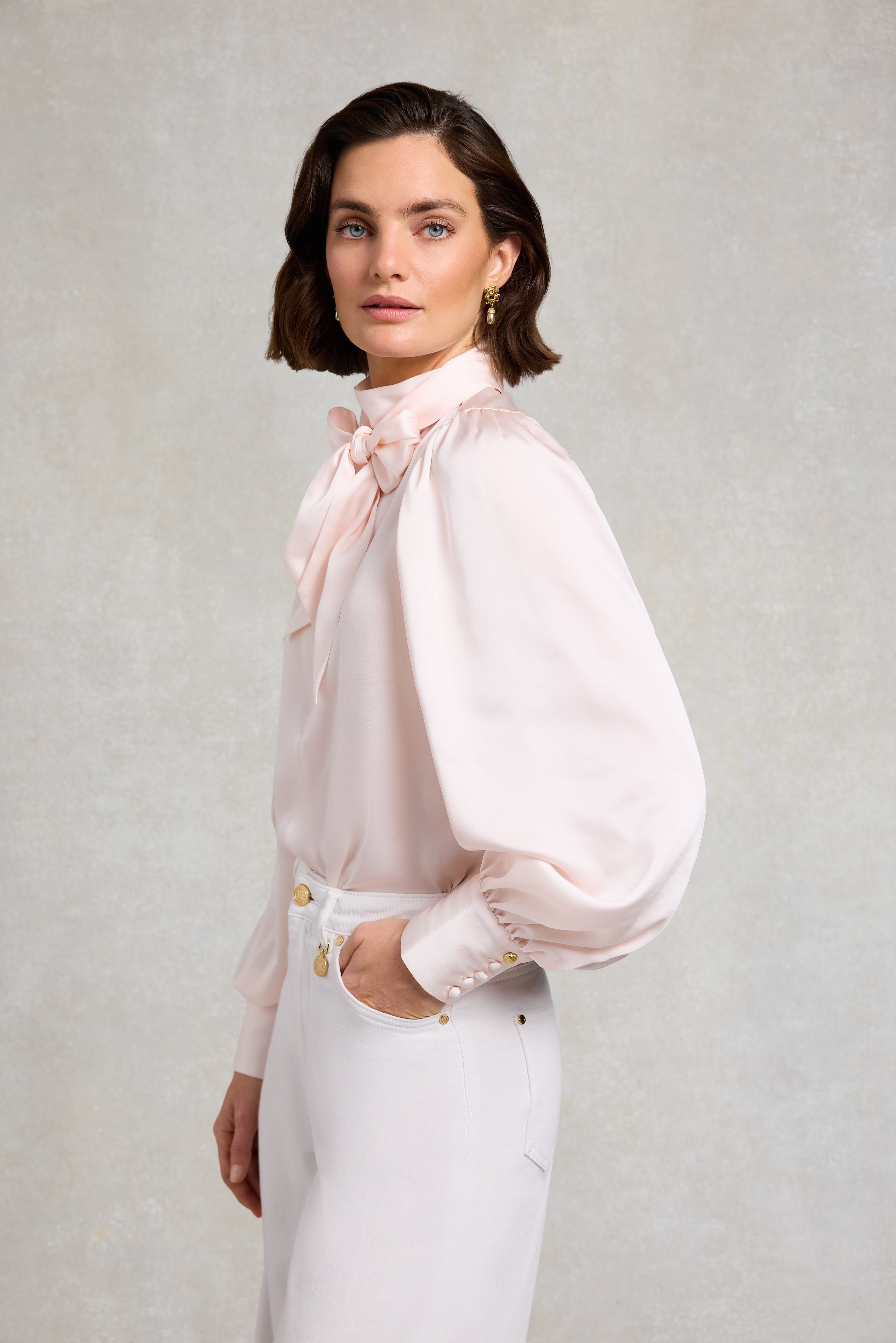 Ariella Blouse (Blush) – Holland Cooper