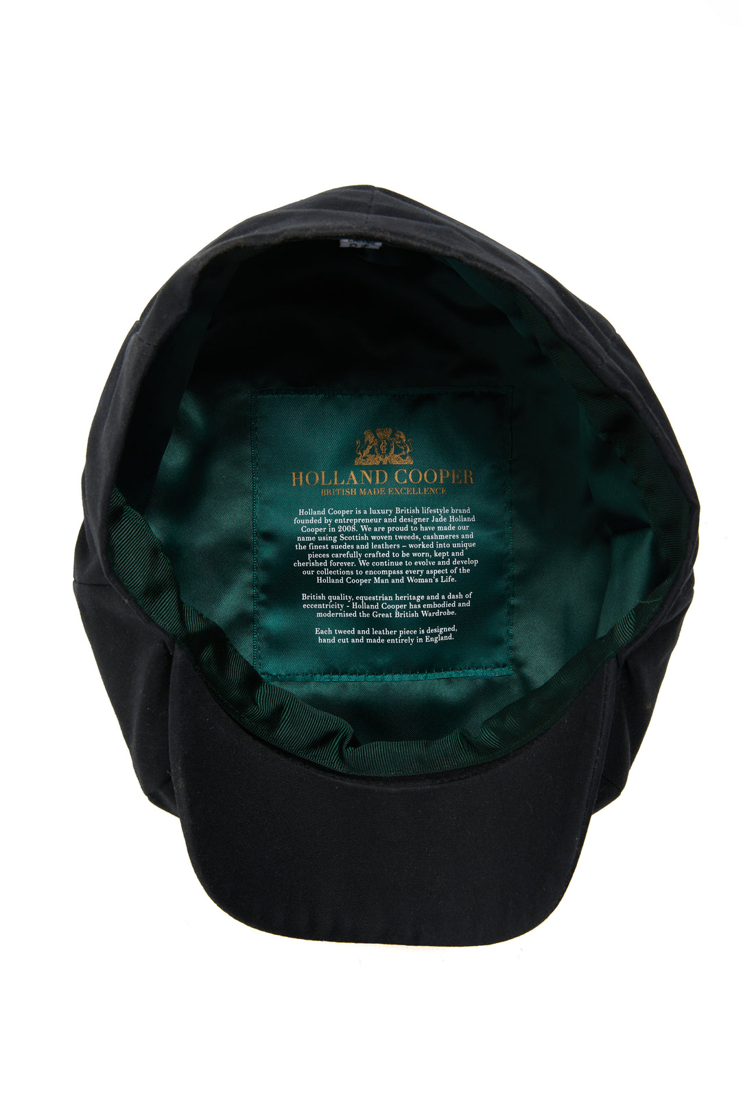 Baker Boy Cap (Black) – Holland Cooper