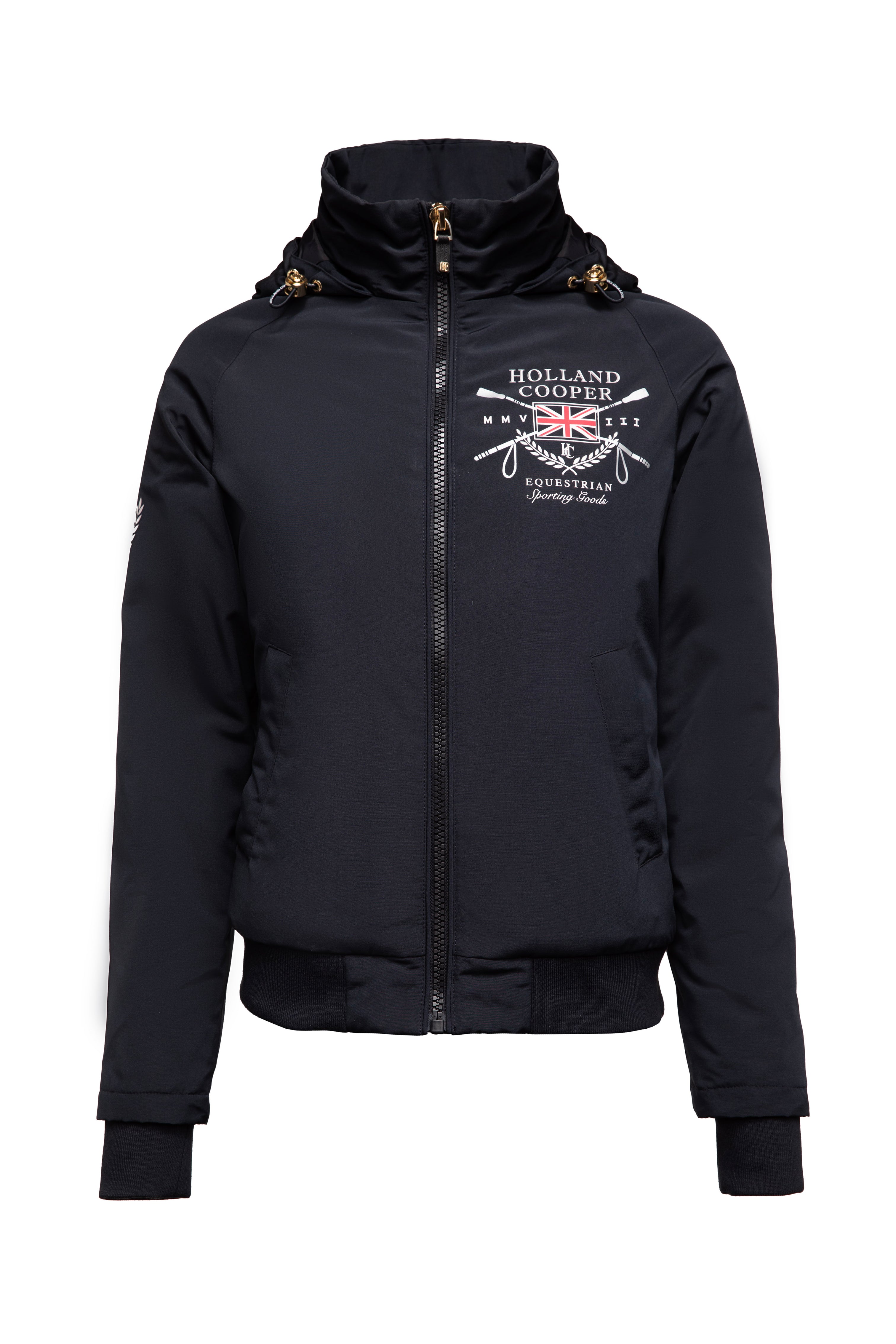 Team Waterproof Jacket (Ink Navy Silver) – Holland Cooper