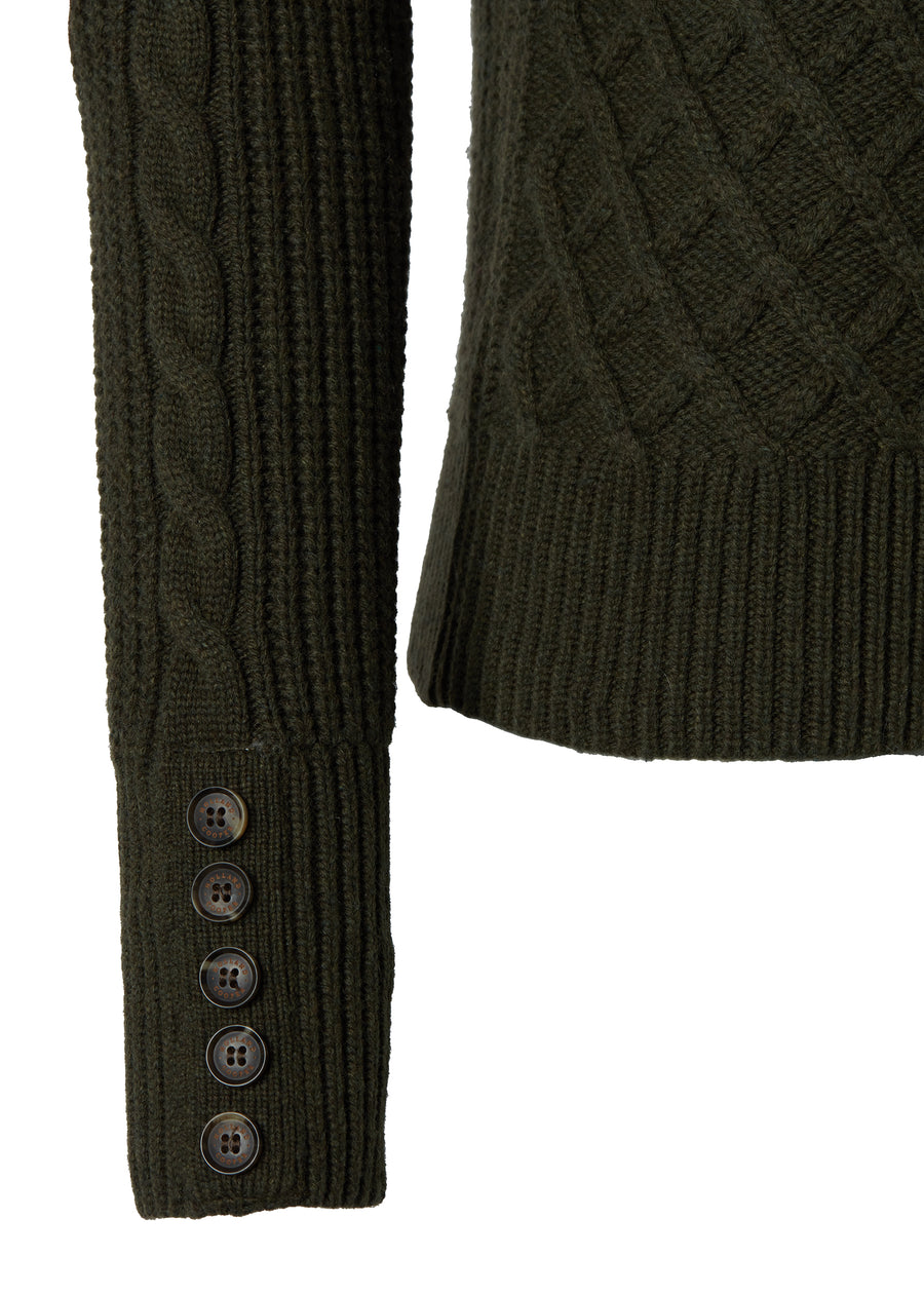 Country Roll Neck Knit (Forest Green) – Holland Cooper