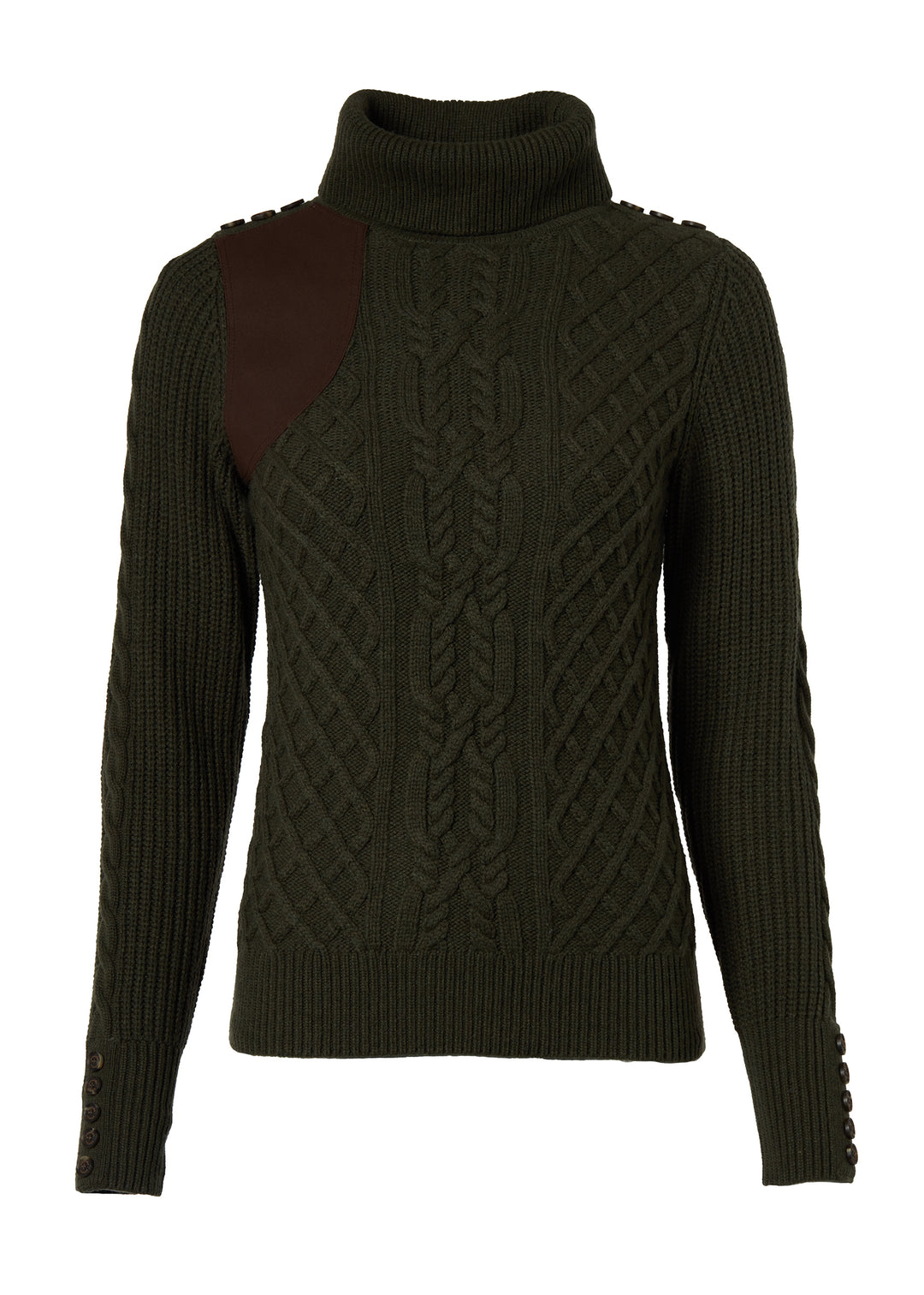 Country Roll Neck Knit (Forest Green) – Holland Cooper