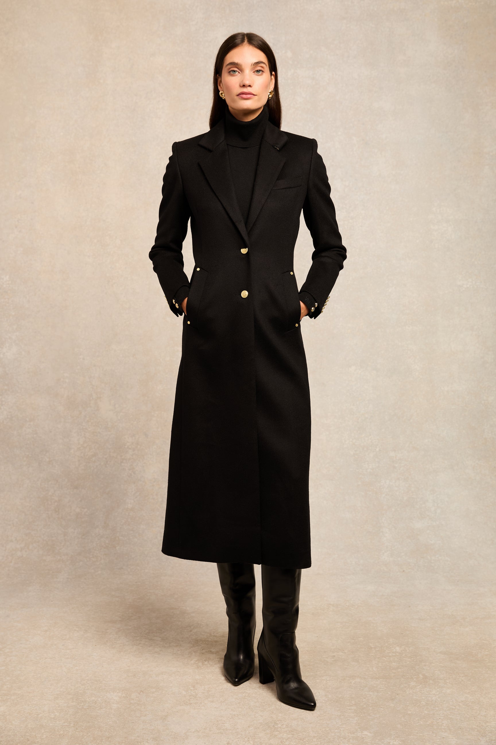 Full Length Regency Coat (Soft Black) – Holland Cooper