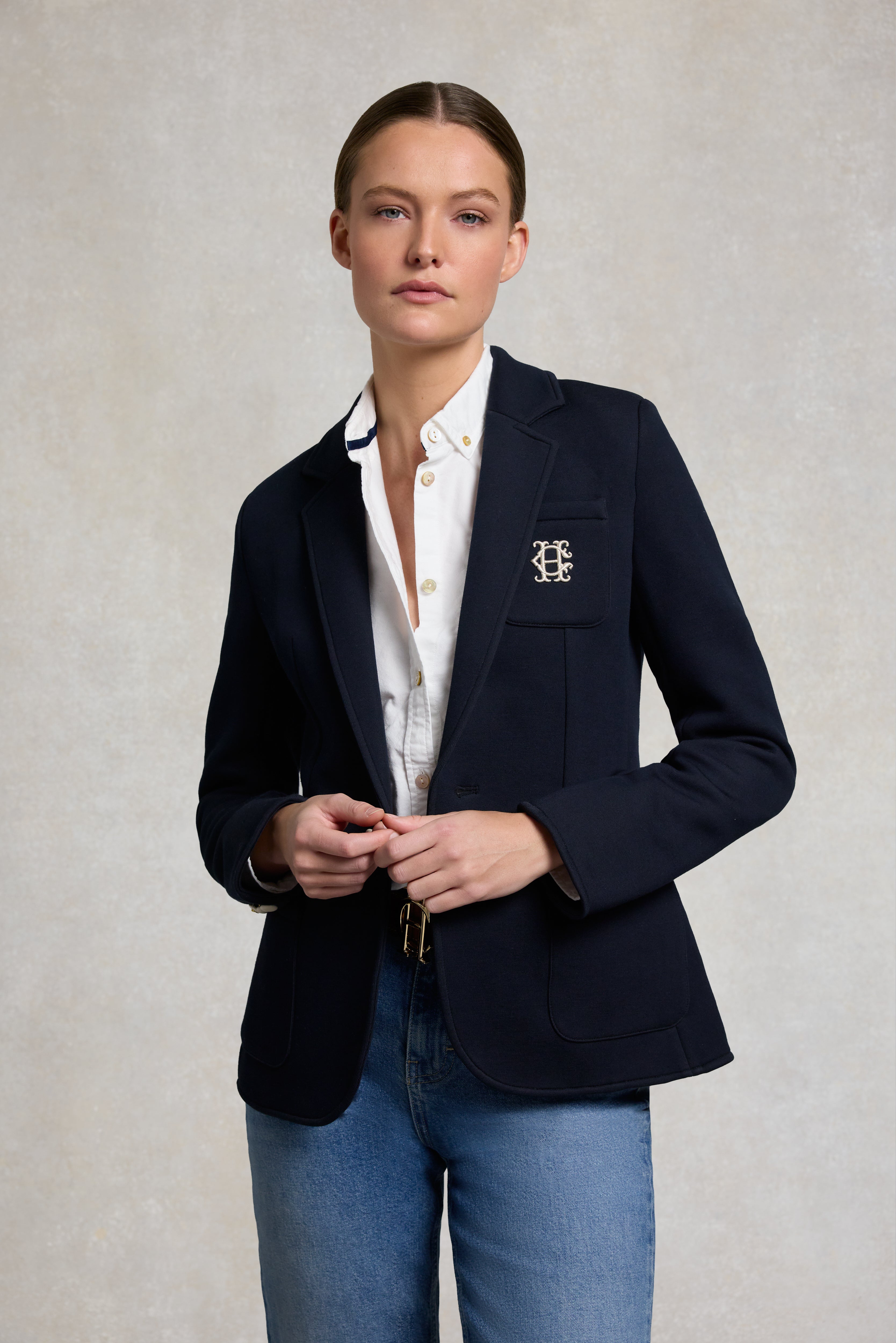 Cambridge Blazer (Ink Navy) – Holland Cooper