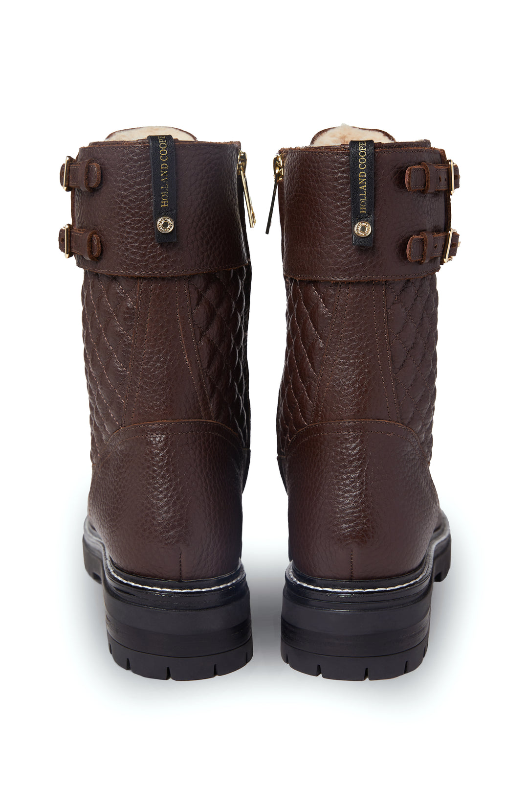 Camden Biker Boot (Chocolate) – Holland Cooper