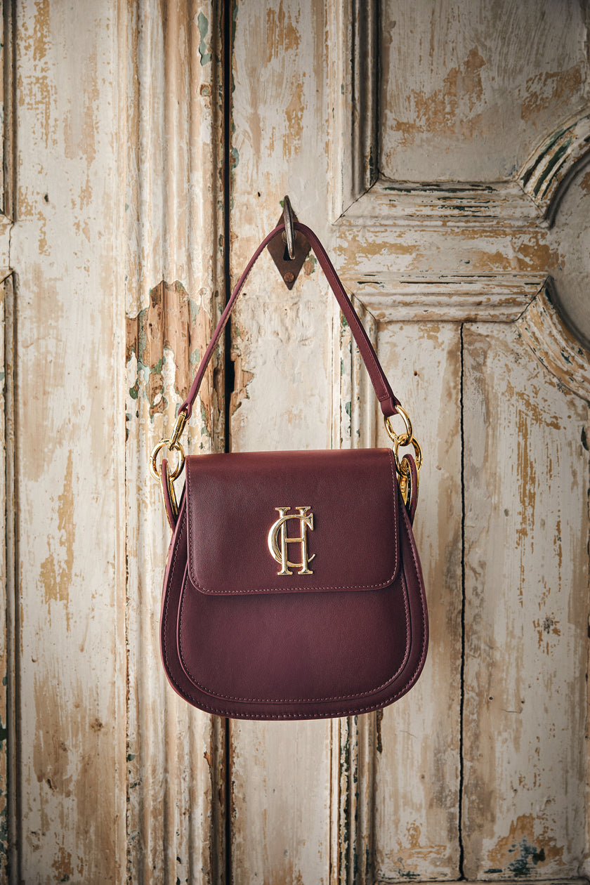 Chelsea Saddle Bag (Merlot) – Holland Cooper
