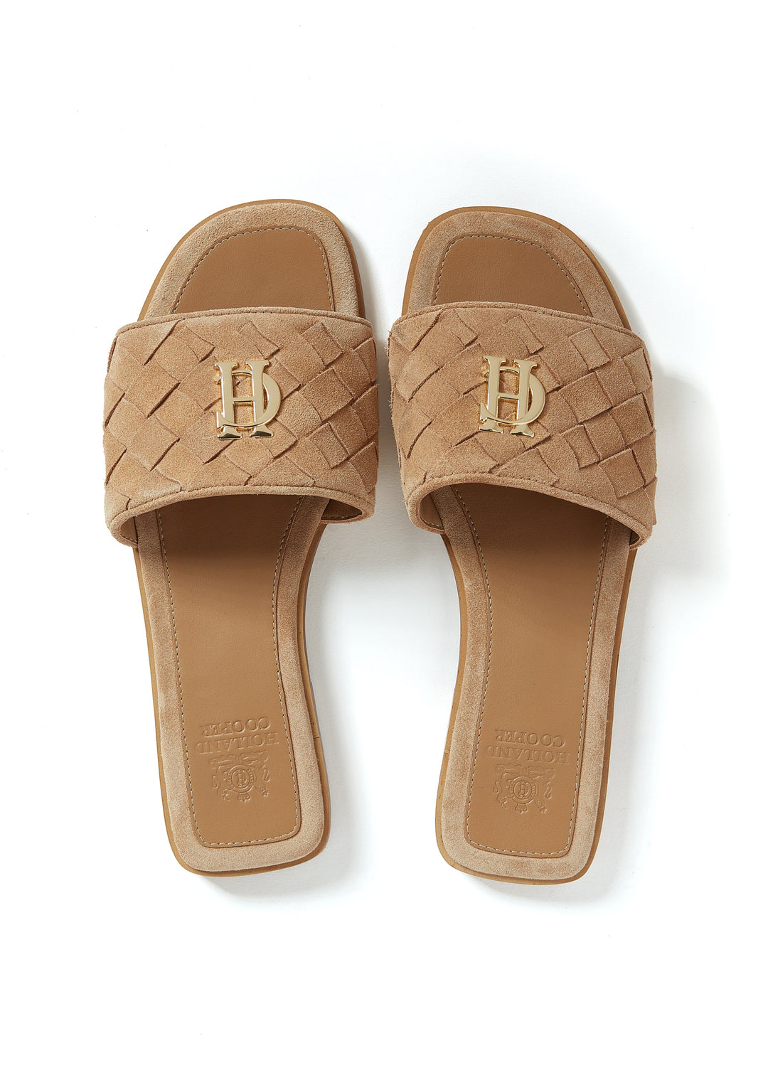 Chelsea Slides (Taupe) – Holland Cooper