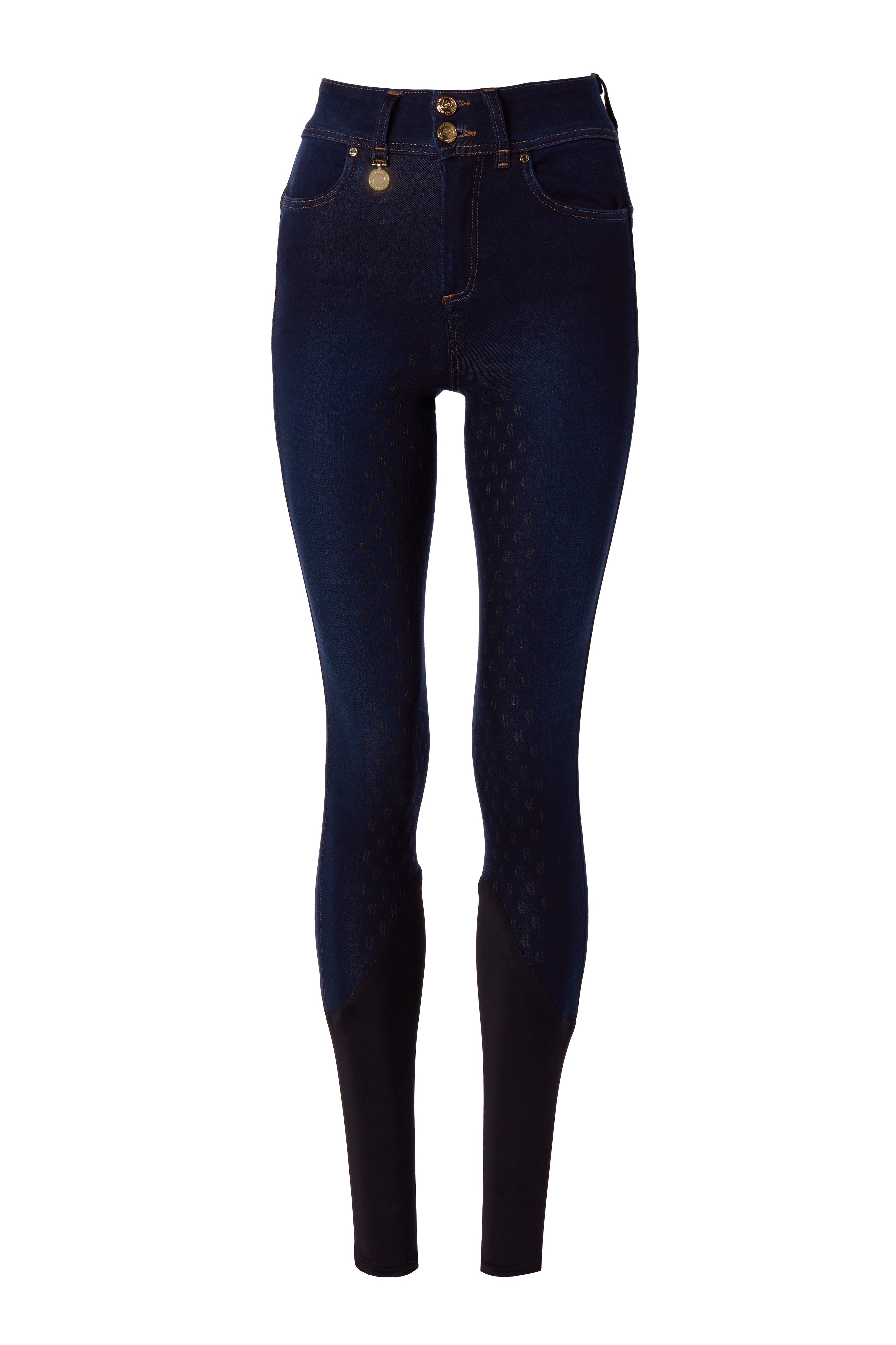 Denim Thermal Full Grip Breeches (Deep Indigo) – Holland Cooper