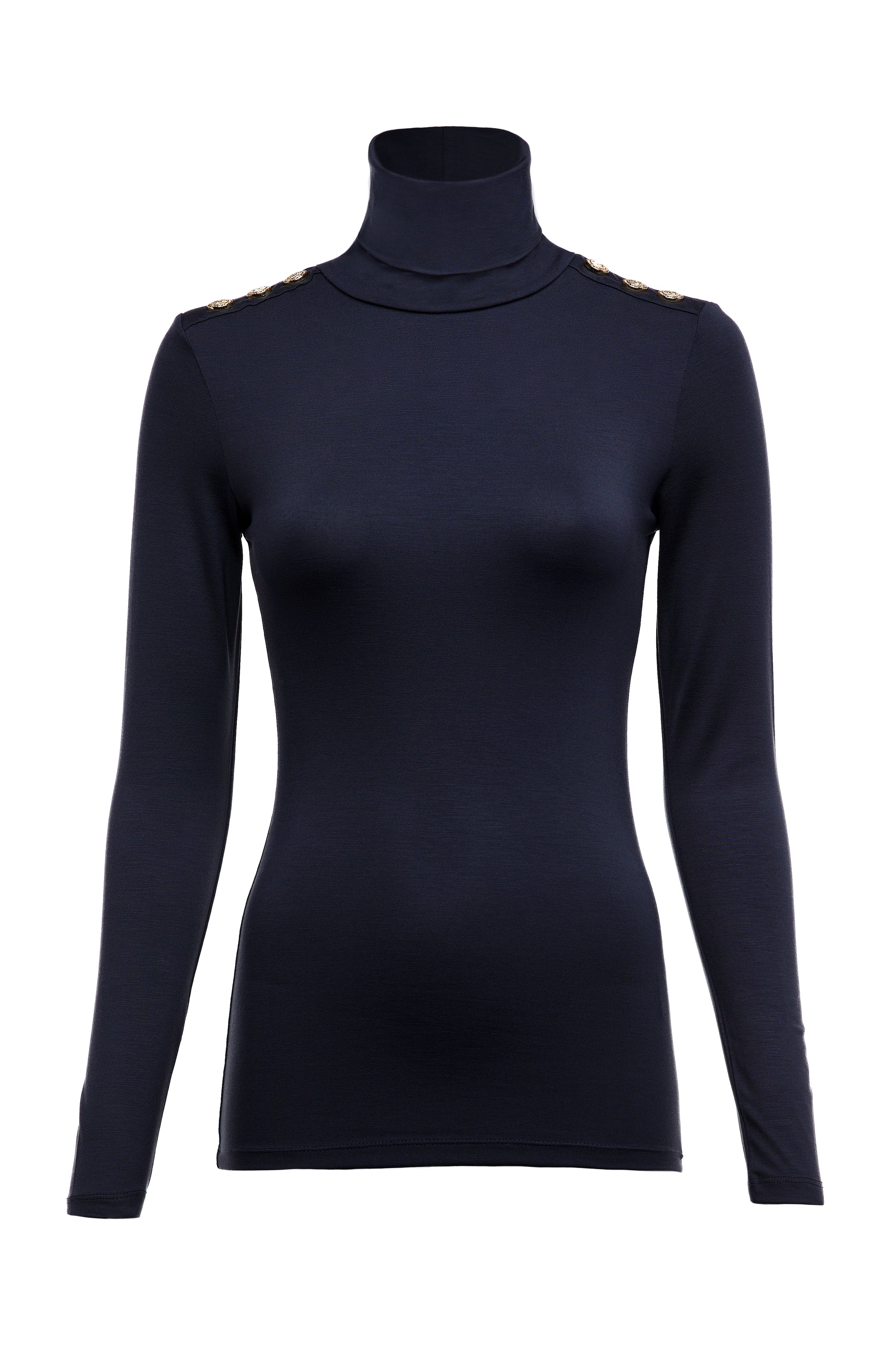 Essential Roll Neck (Ink Navy) – Holland Cooper