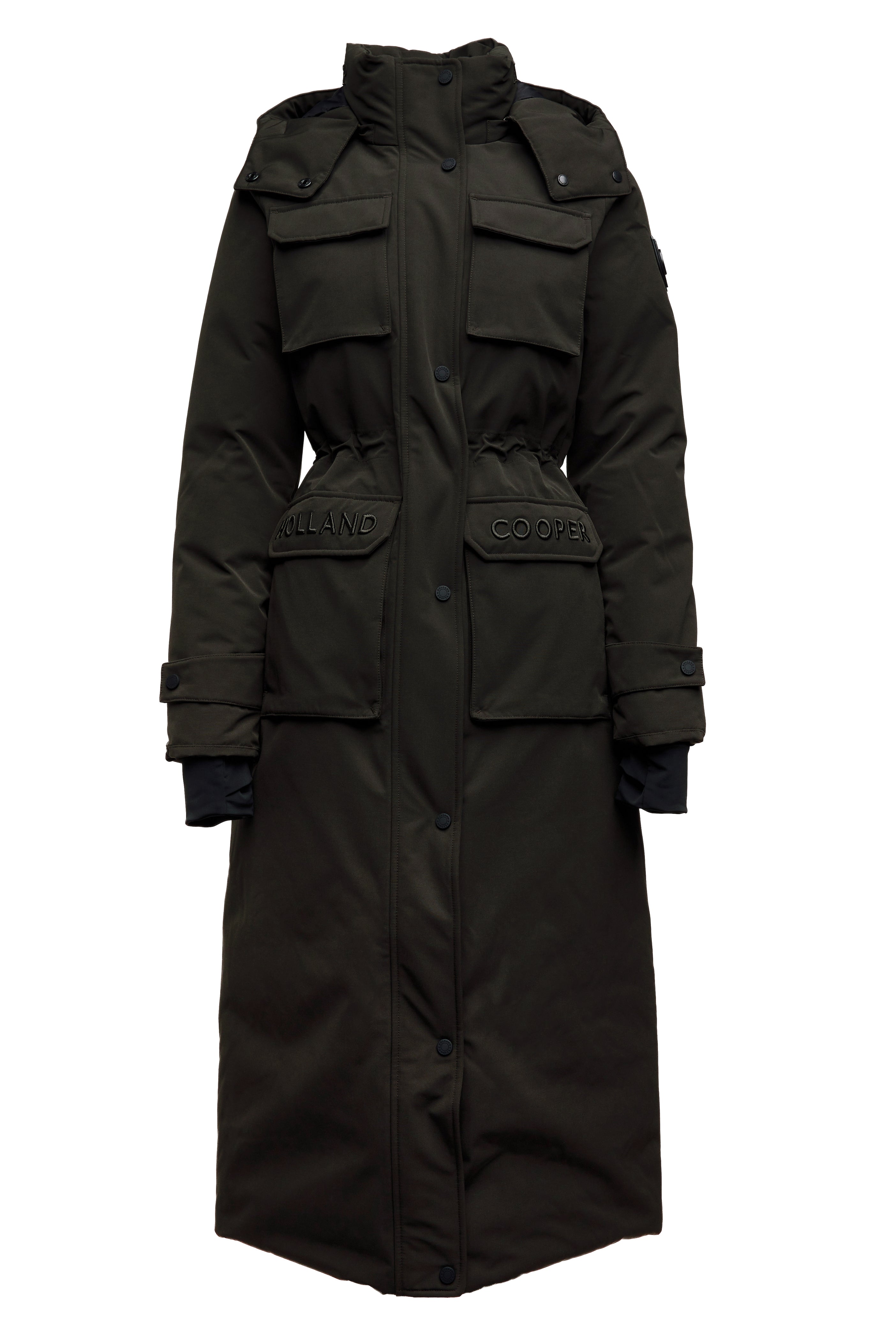 Expedition Longline Coat (Dark Olive) – Holland Cooper