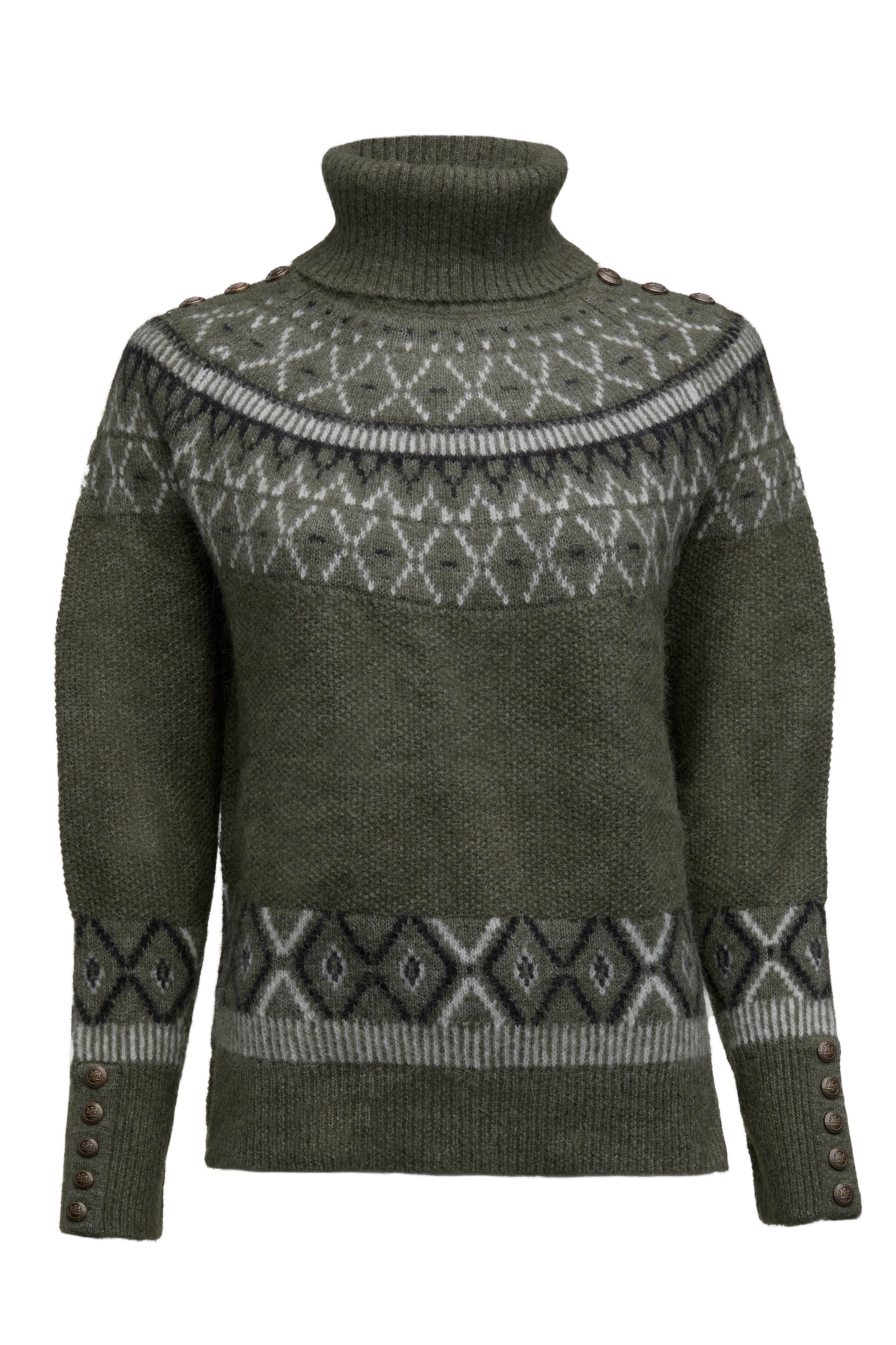 Fairisle Knit (Khaki) – Holland Cooper