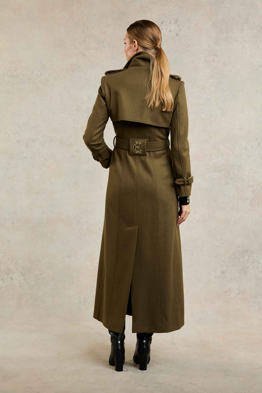 Full Length Chelsea Trench Coat (Khaki) – Holland Cooper