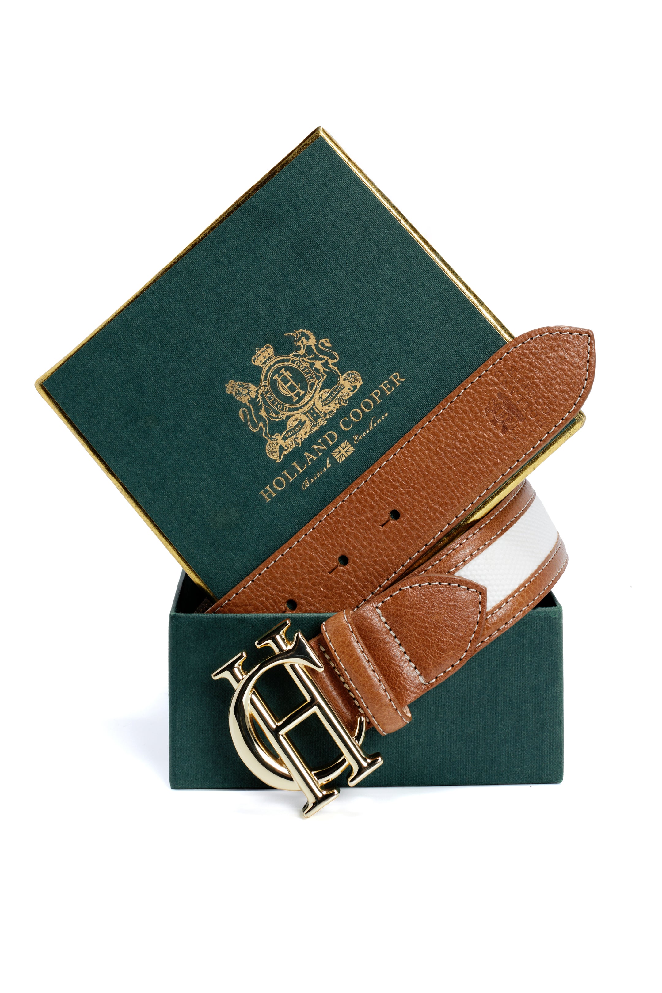 HC Classic Belt (Tan Canvas) – Holland Cooper