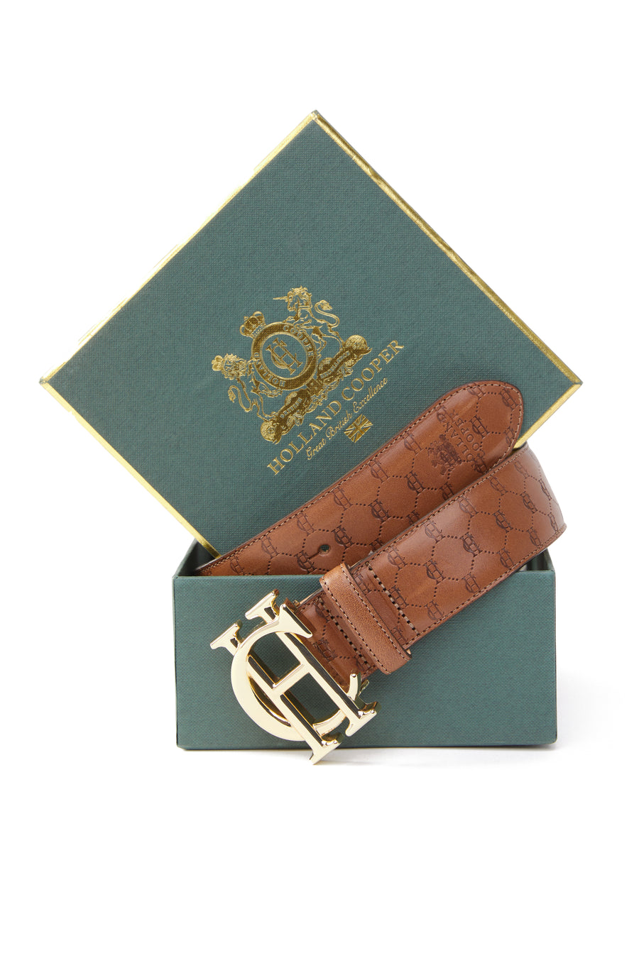 HC Classic Belt (Tan Monogram) – Holland Cooper