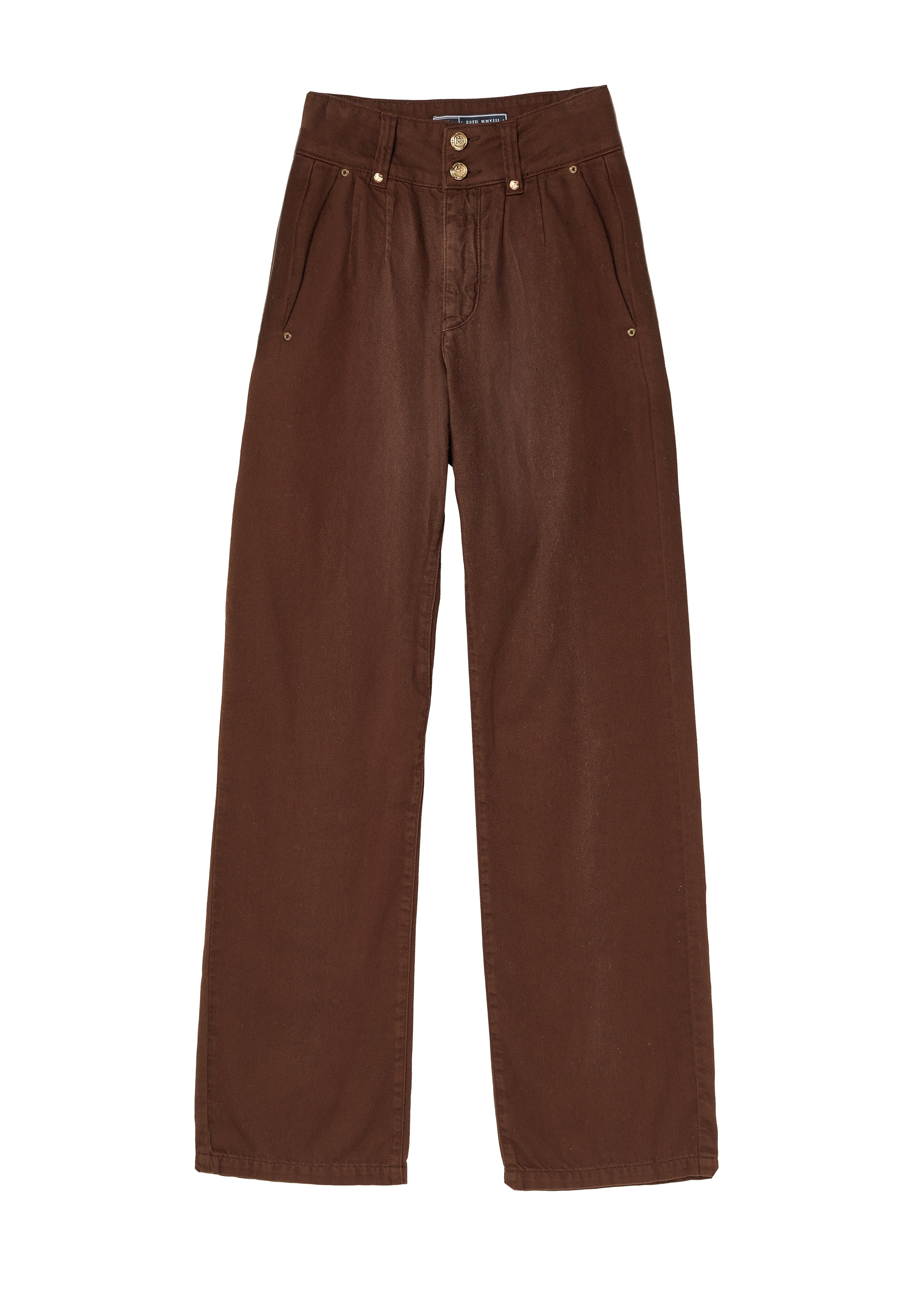 Tailored Wide Leg Jean (Chocolate) – Holland Cooper