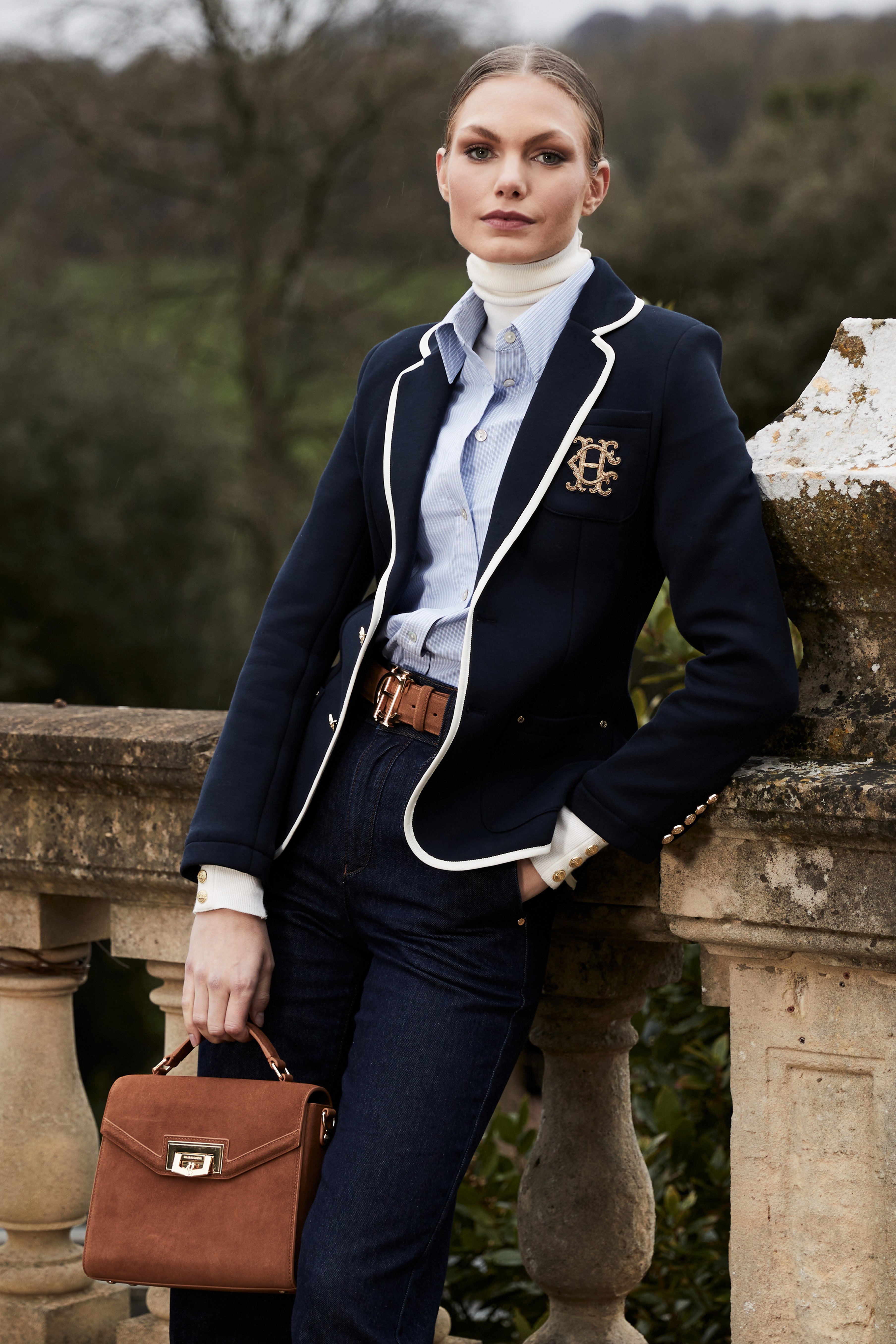 Henley Blazer (Ink Navy) – Holland Cooper