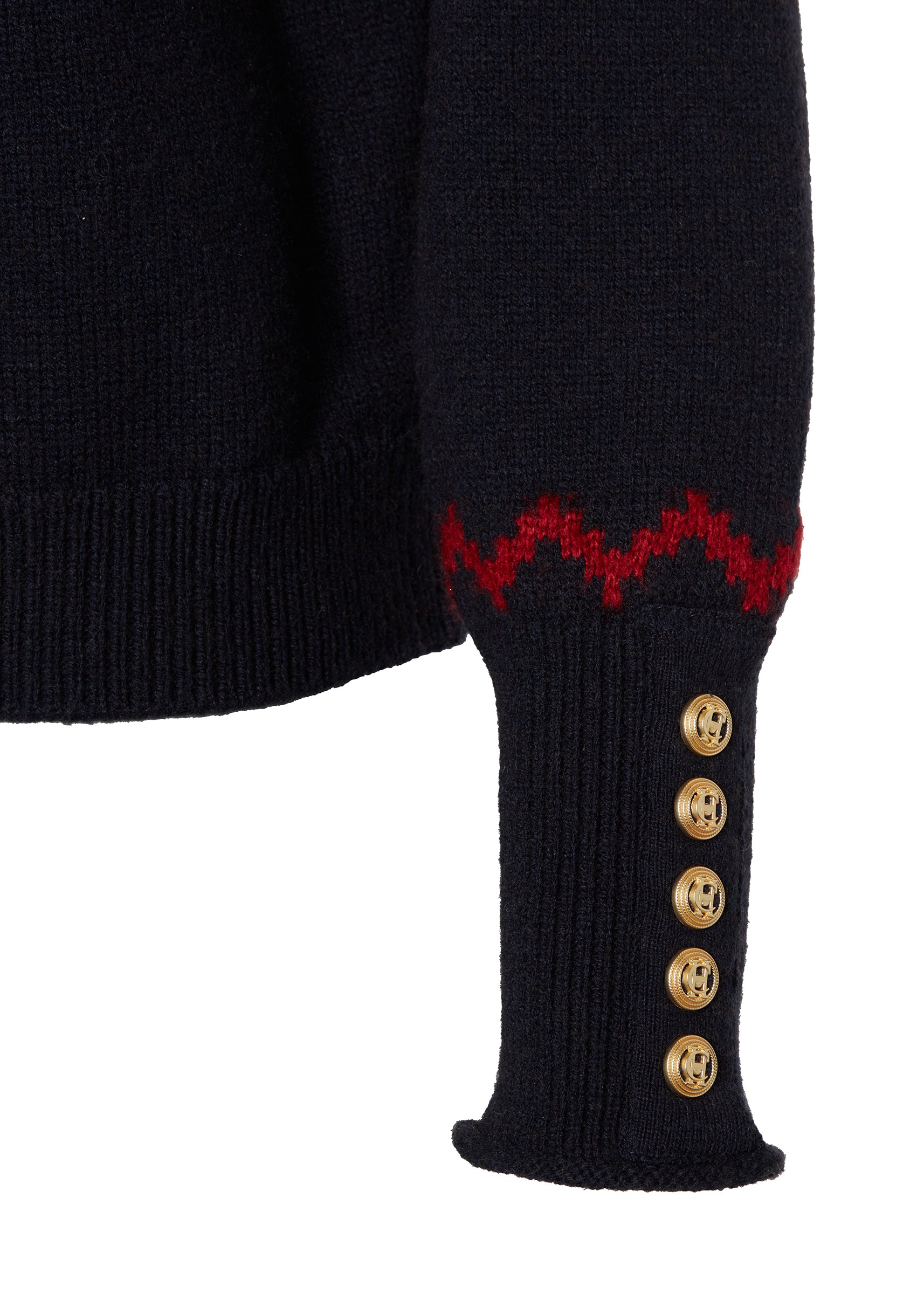 Jennifer Roll Neck Knit (Ink Navy) – Holland Cooper